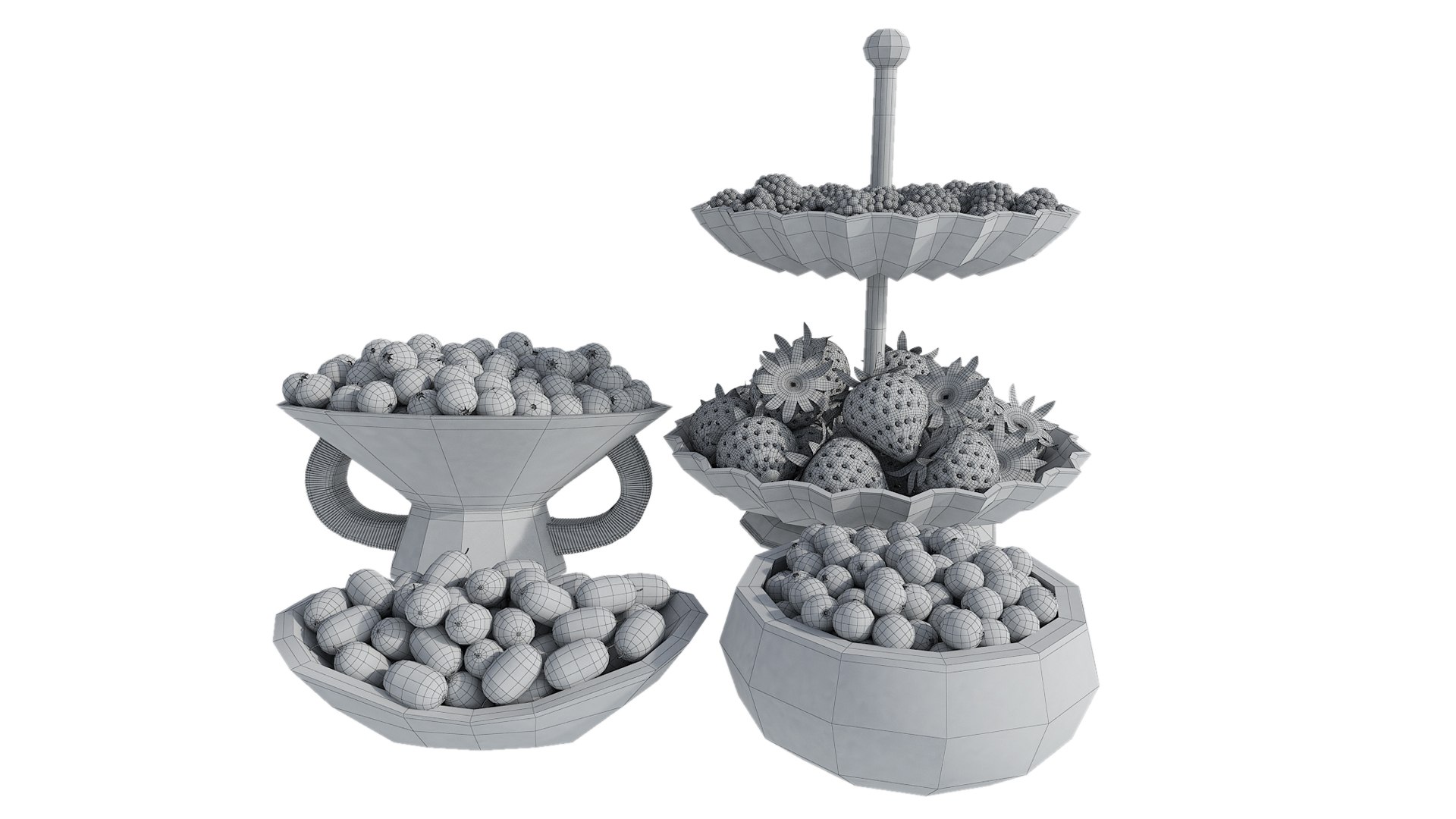 Berries 2 3D Model - TurboSquid 2313617