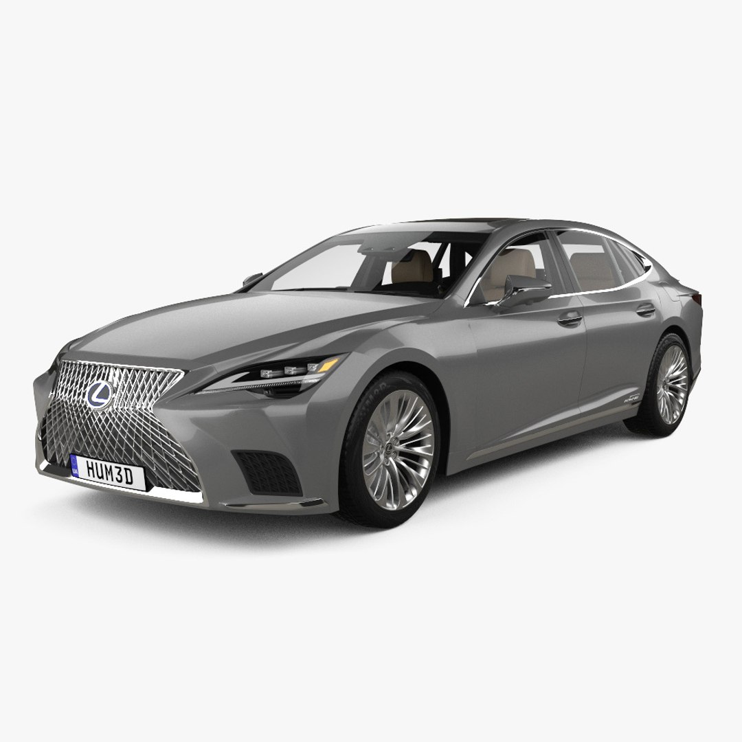 HQ 인테리어를 갖춘 Lexus LS 하이브리드 2021 3D 모델 - TurboSquid 2146666