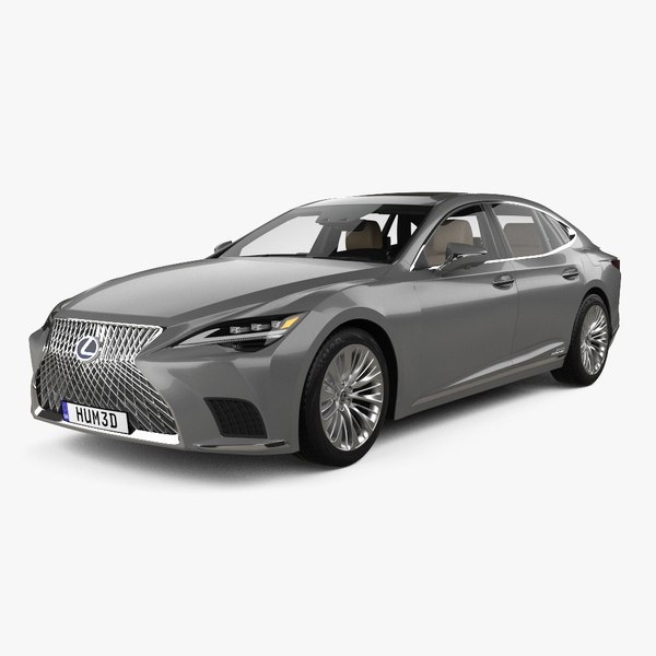 modelo 3d Lexus LS híbrido con interior HQ 2021 - TurboSquid 2146666