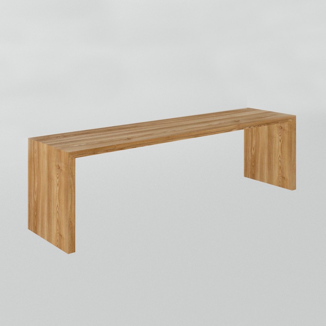 3D Bensen Radii Bench Model - TurboSquid 1292147