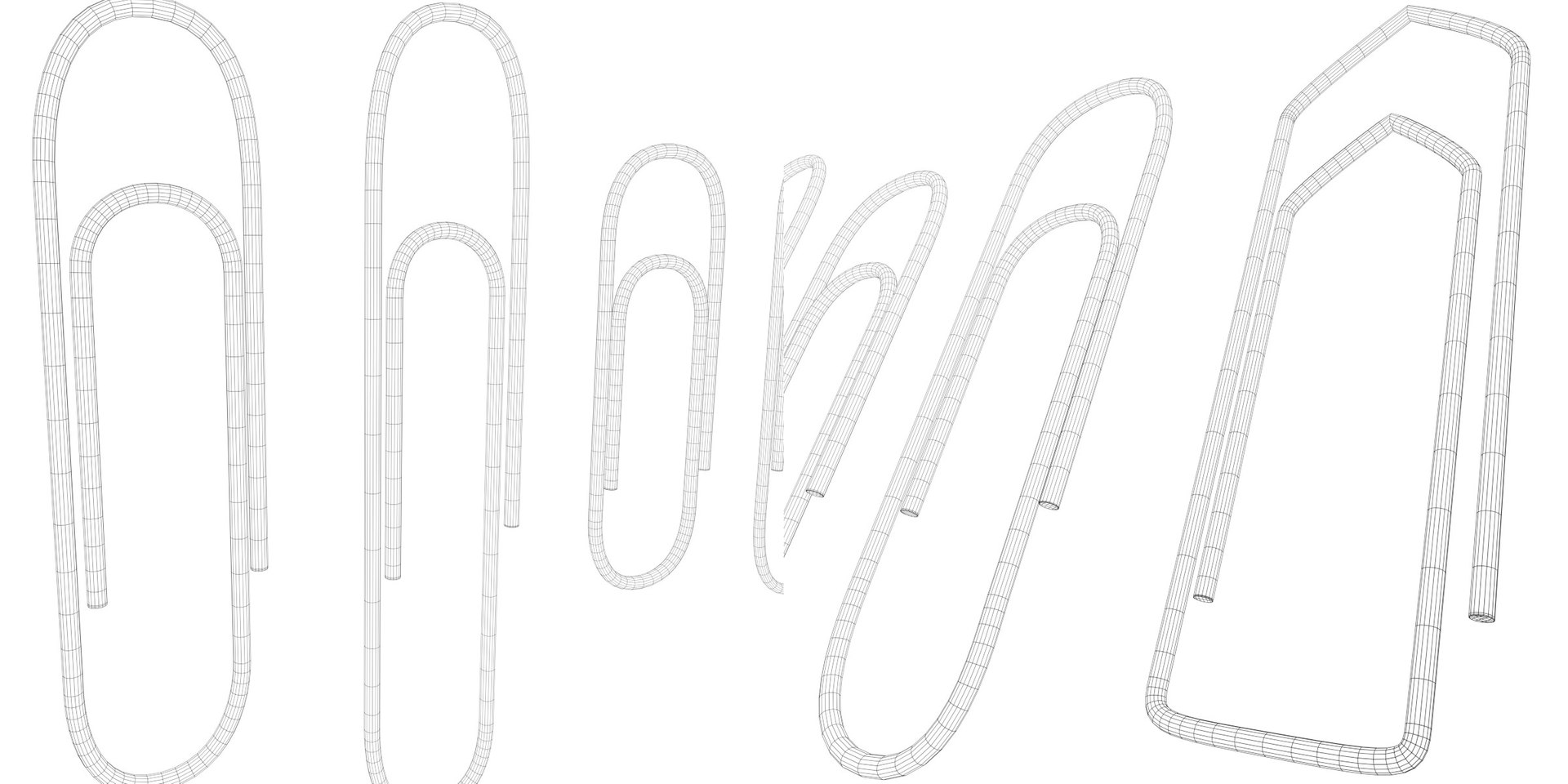 3D Model Paper Clips - TurboSquid 1738756