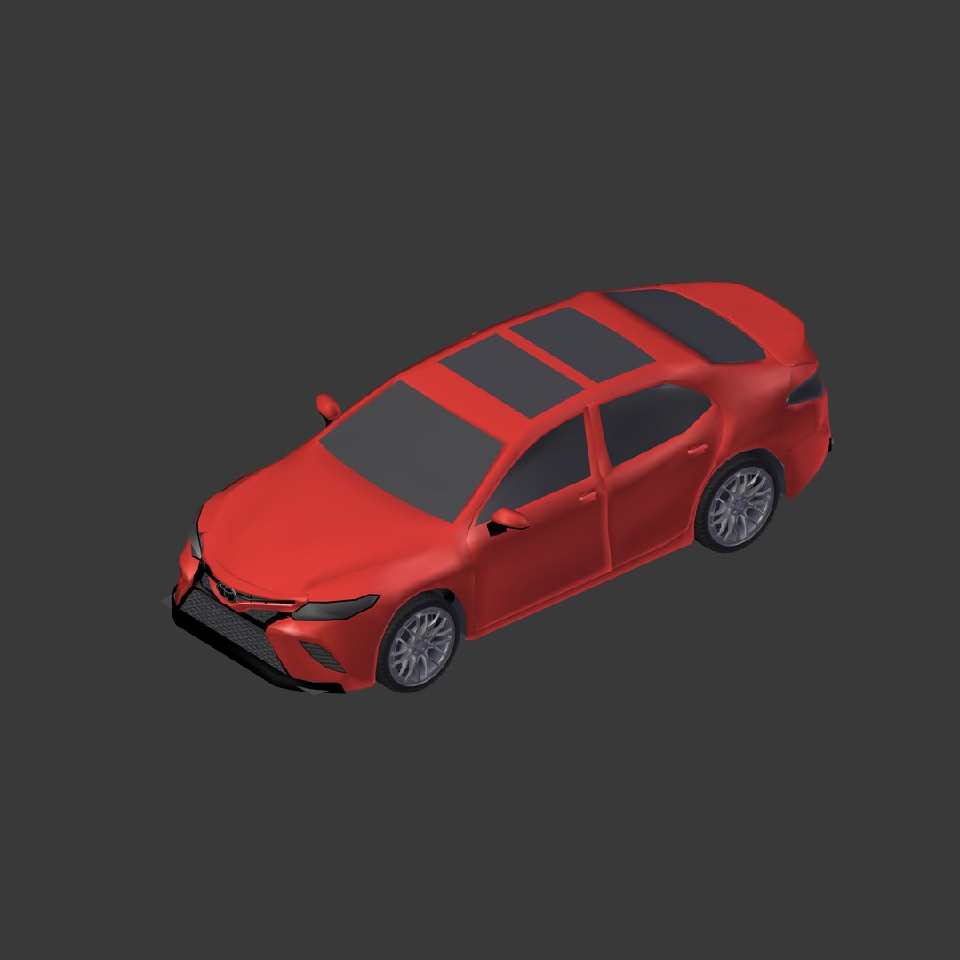 Toyota Camry 2018 3D Model - TurboSquid 1163536