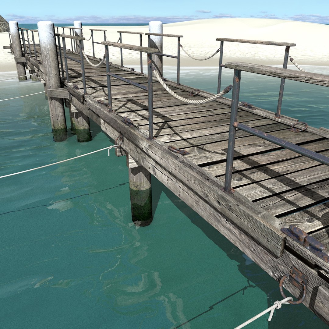 3d Modeled Pier Module