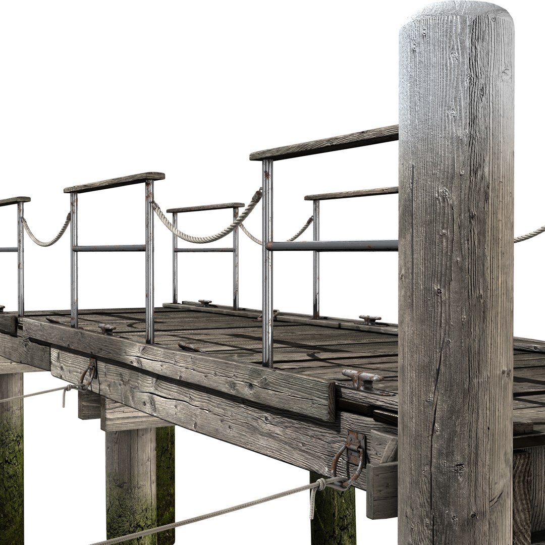 3d Modeled Pier Module