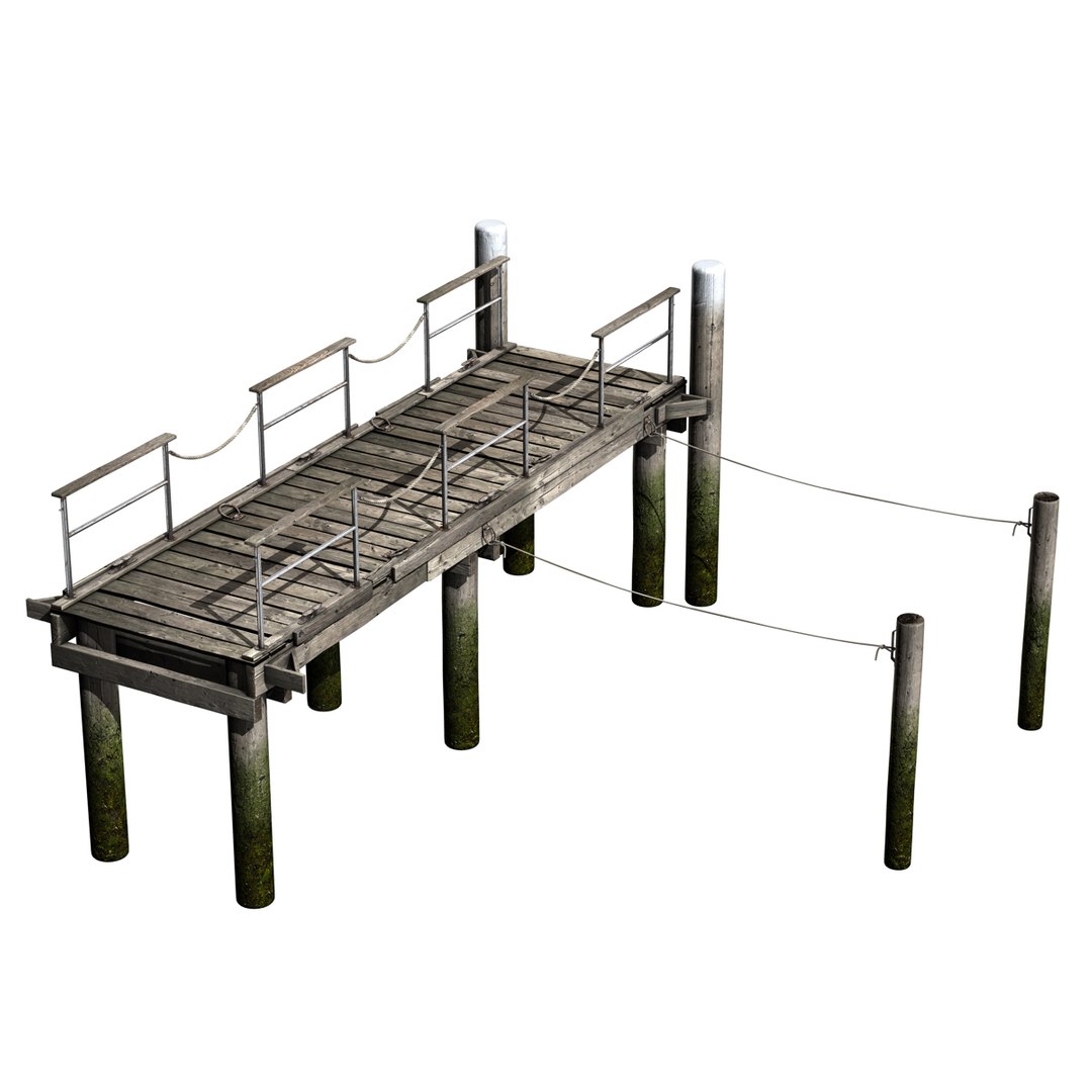 3d Modeled Pier Module