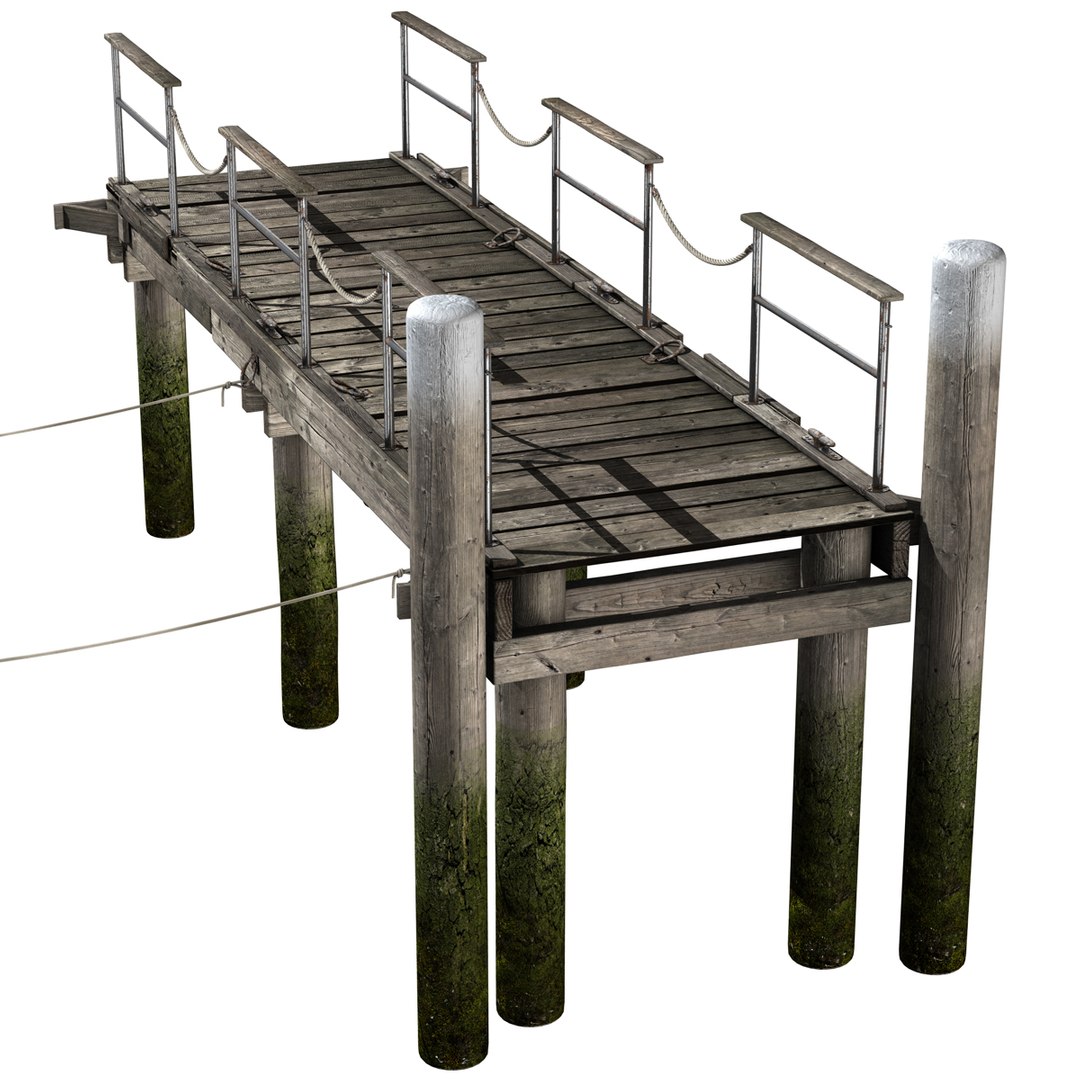 3d Modeled Pier Module