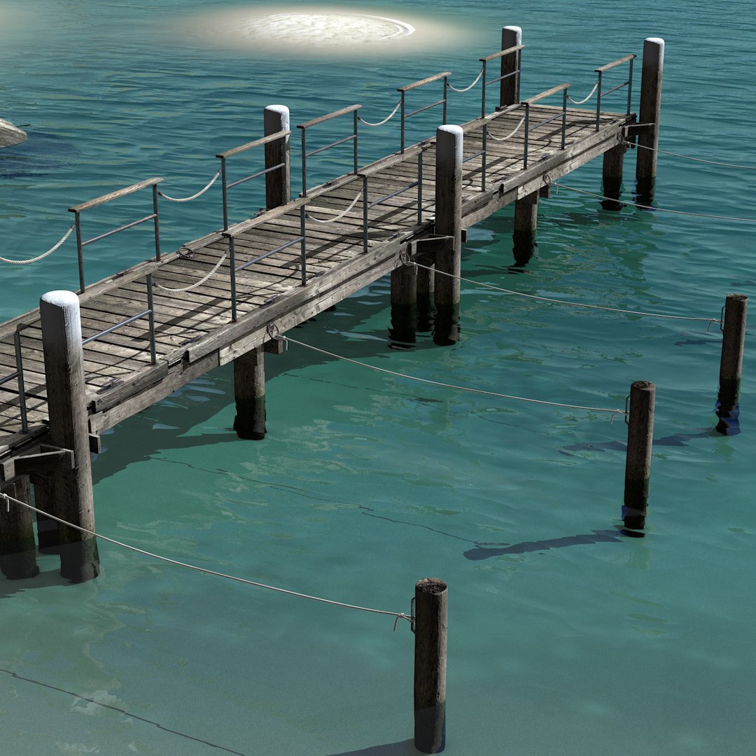 3d Modeled Pier Module
