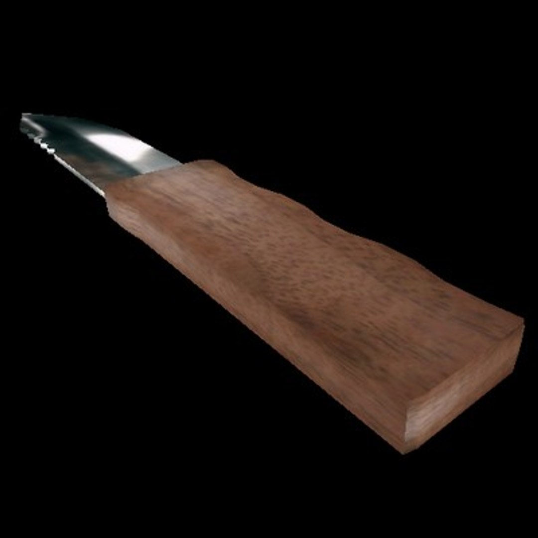 3d Obj Knife