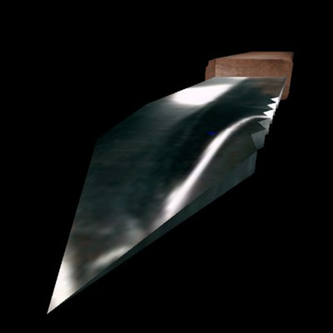 3d Obj Knife