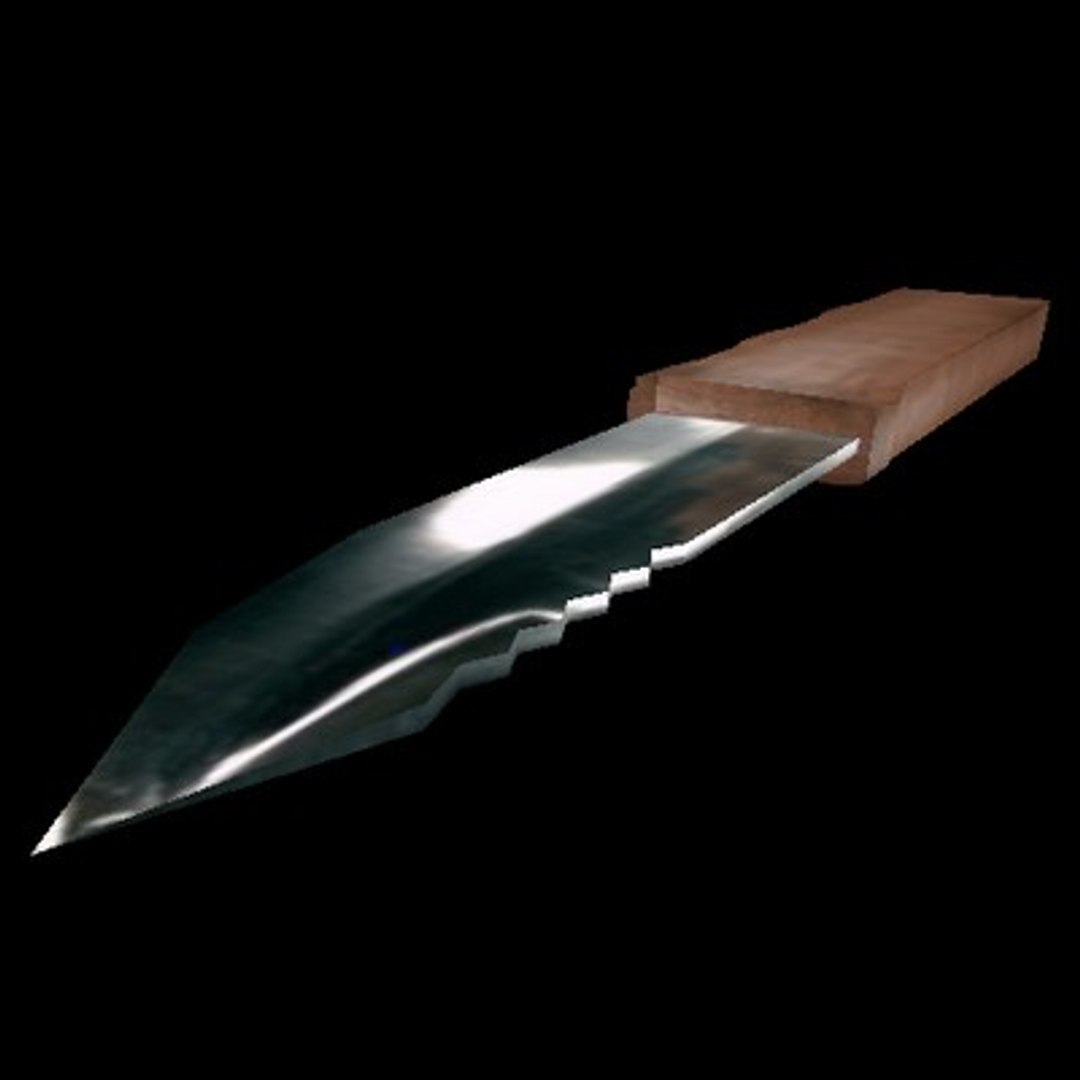 3d Obj Knife