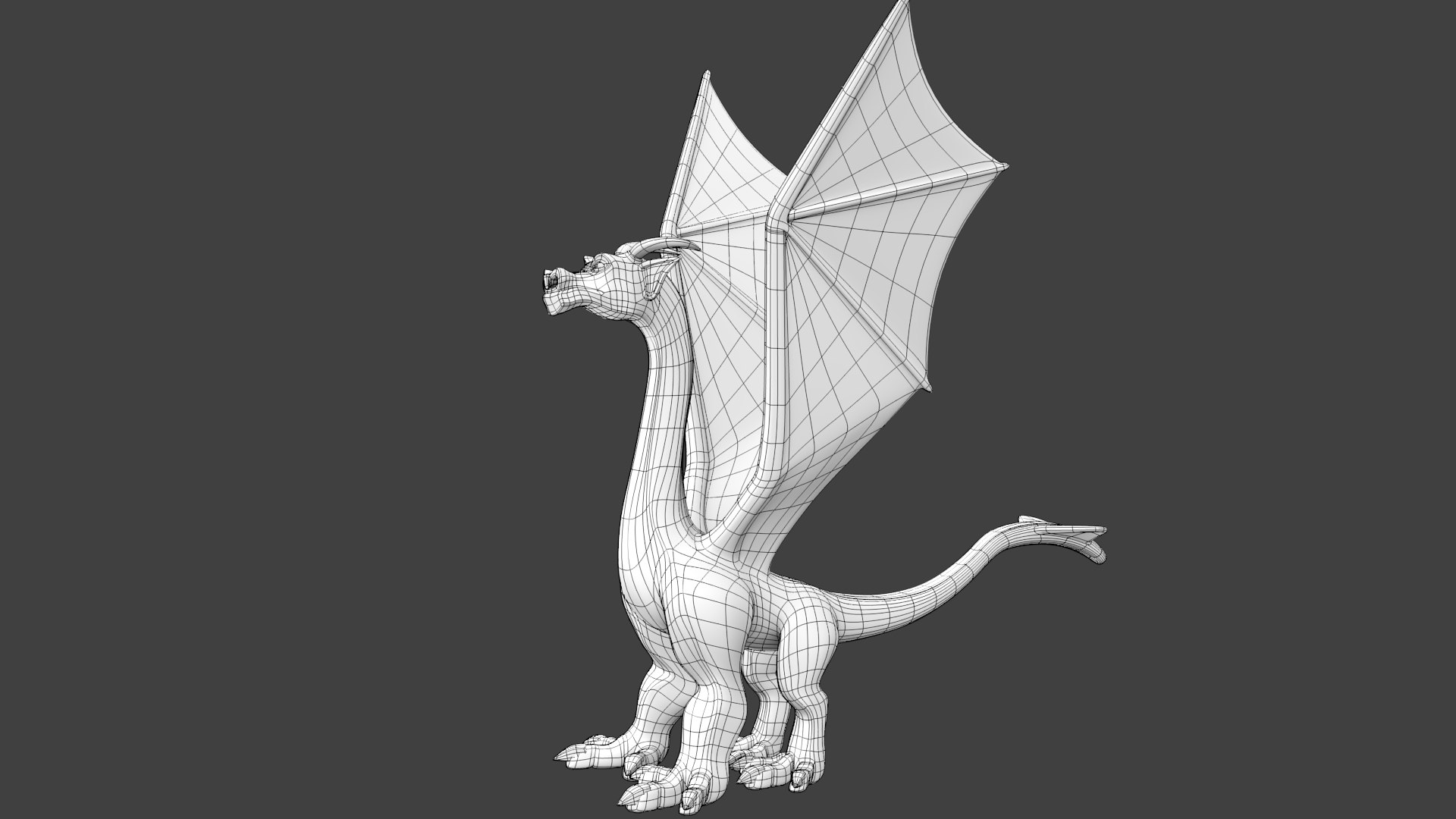 Red Dragon 3d Model