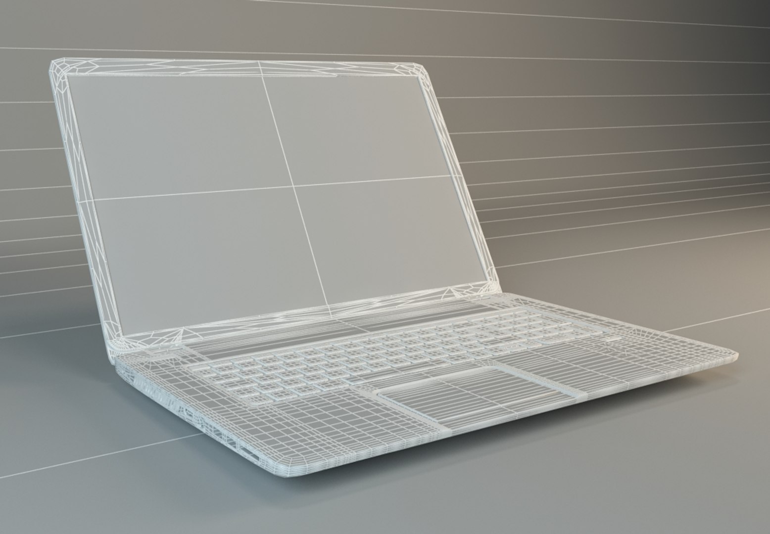 3d laptop lap