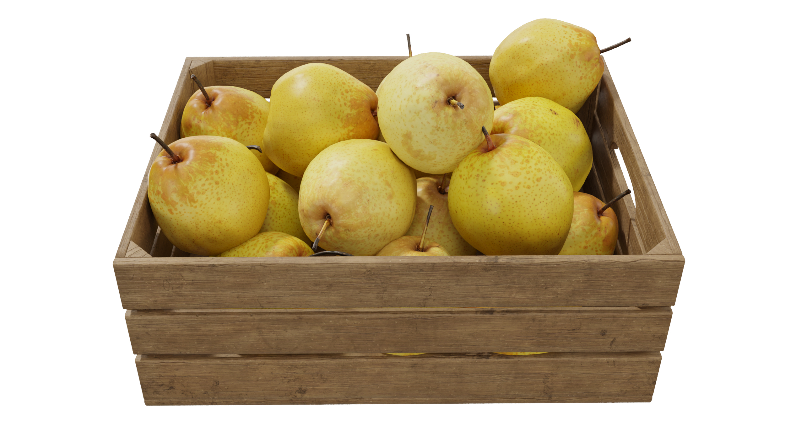 Pear crates 3D - TurboSquid 1967387