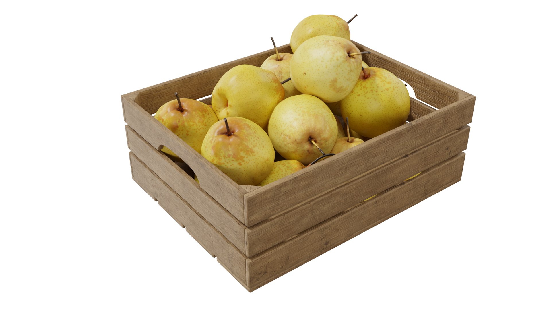Pear crates 3D - TurboSquid 1967387