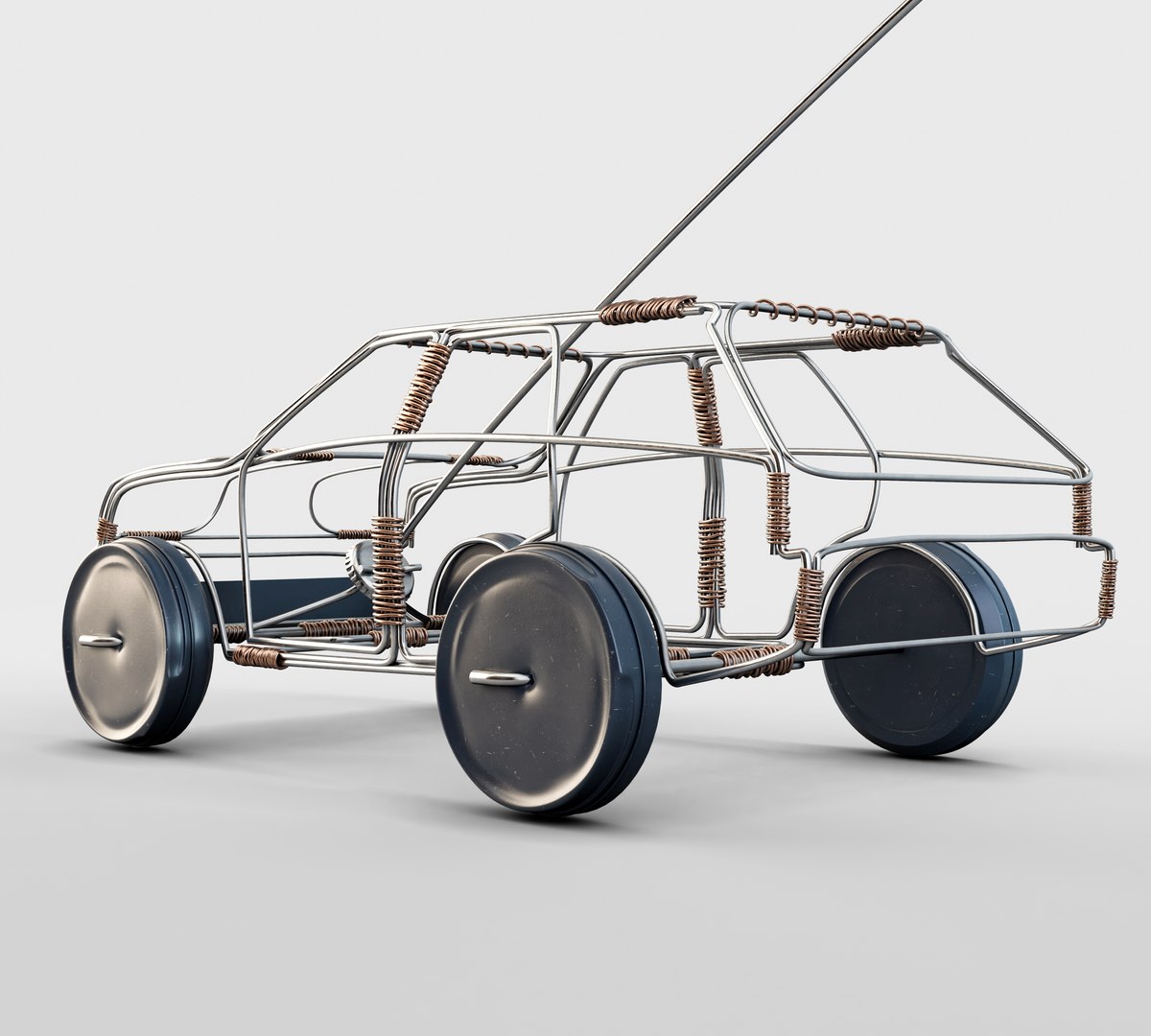 3D Wire Toy Car Concept - TurboSquid 2065135
