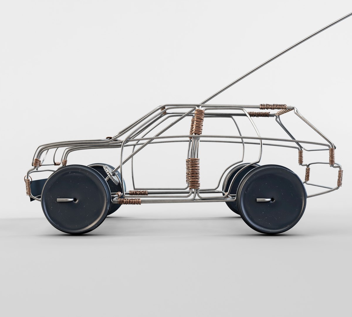 3D Wire Toy Car Concept - TurboSquid 2065135