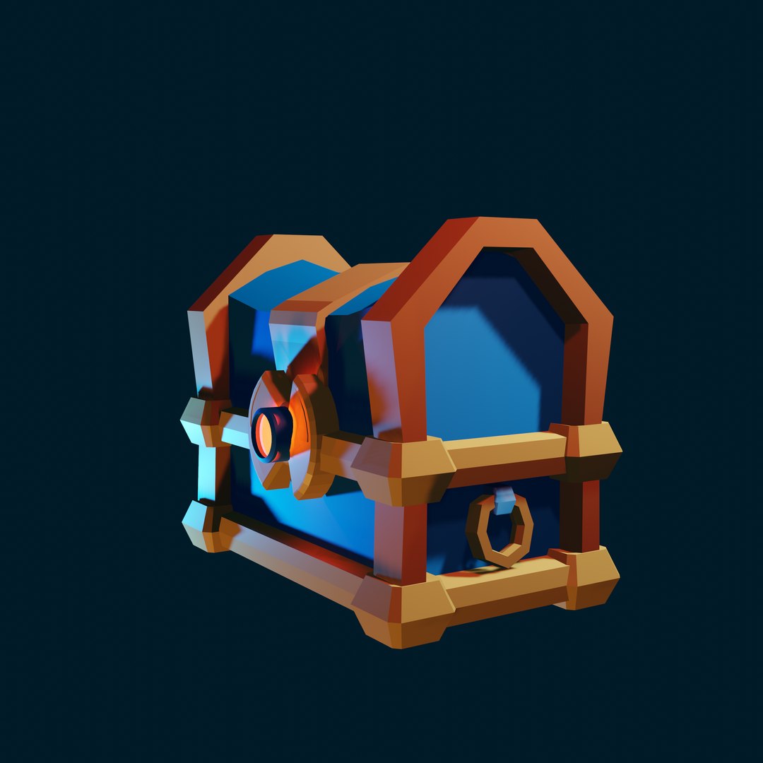 Chest Low Poly 3D Model - TurboSquid 2208878