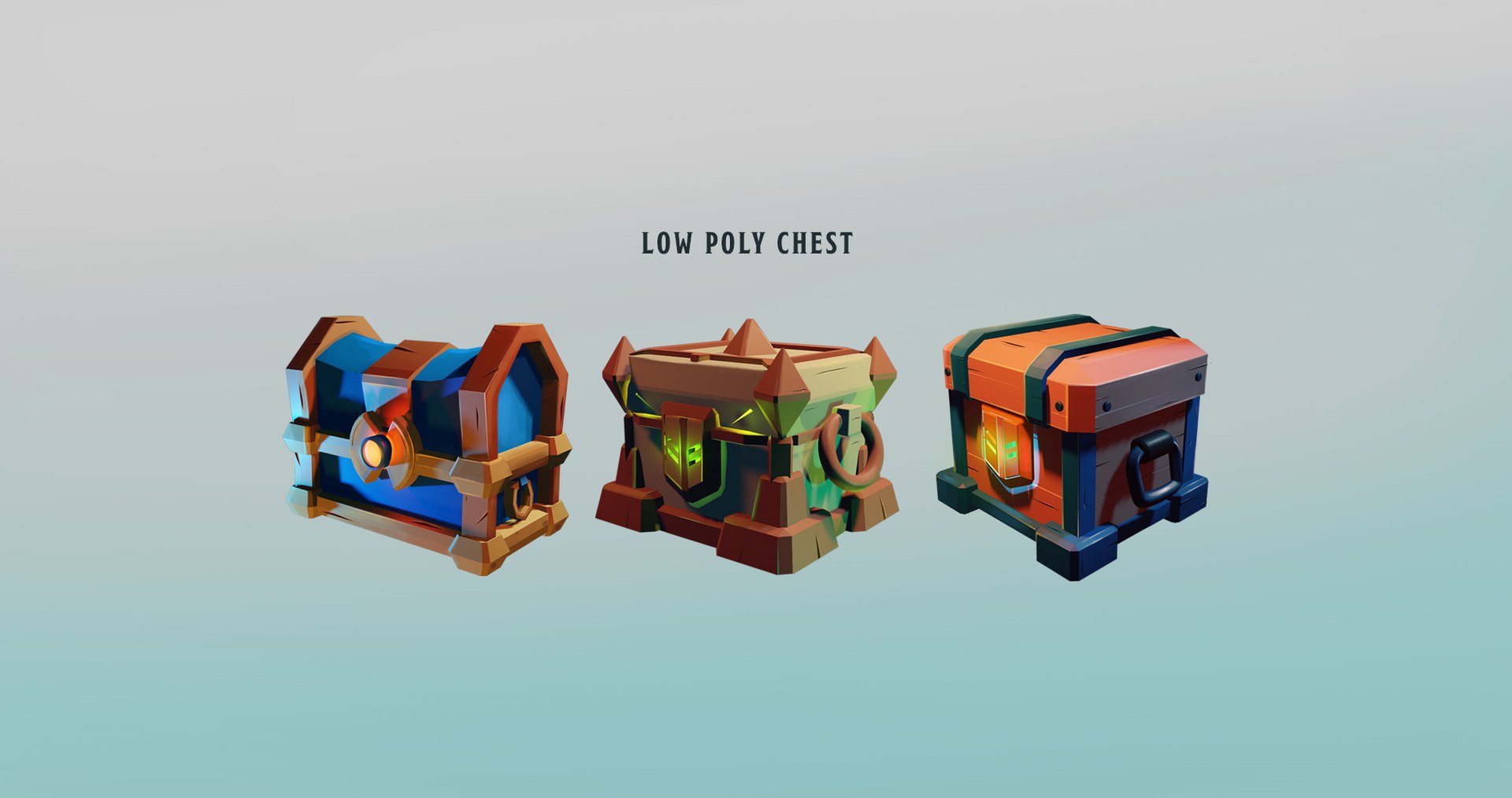 Chest Low Poly 3D Model - TurboSquid 2208878