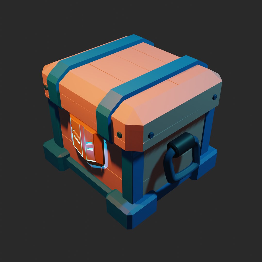 Chest Low Poly 3D Model - TurboSquid 2208878
