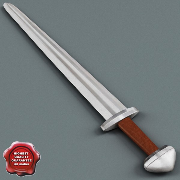 modelo 3d Viking Sword V3 - TurboSquid 585019