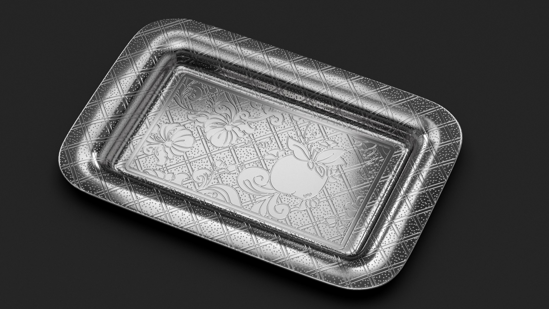 Silverplate Model - TurboSquid 1323815