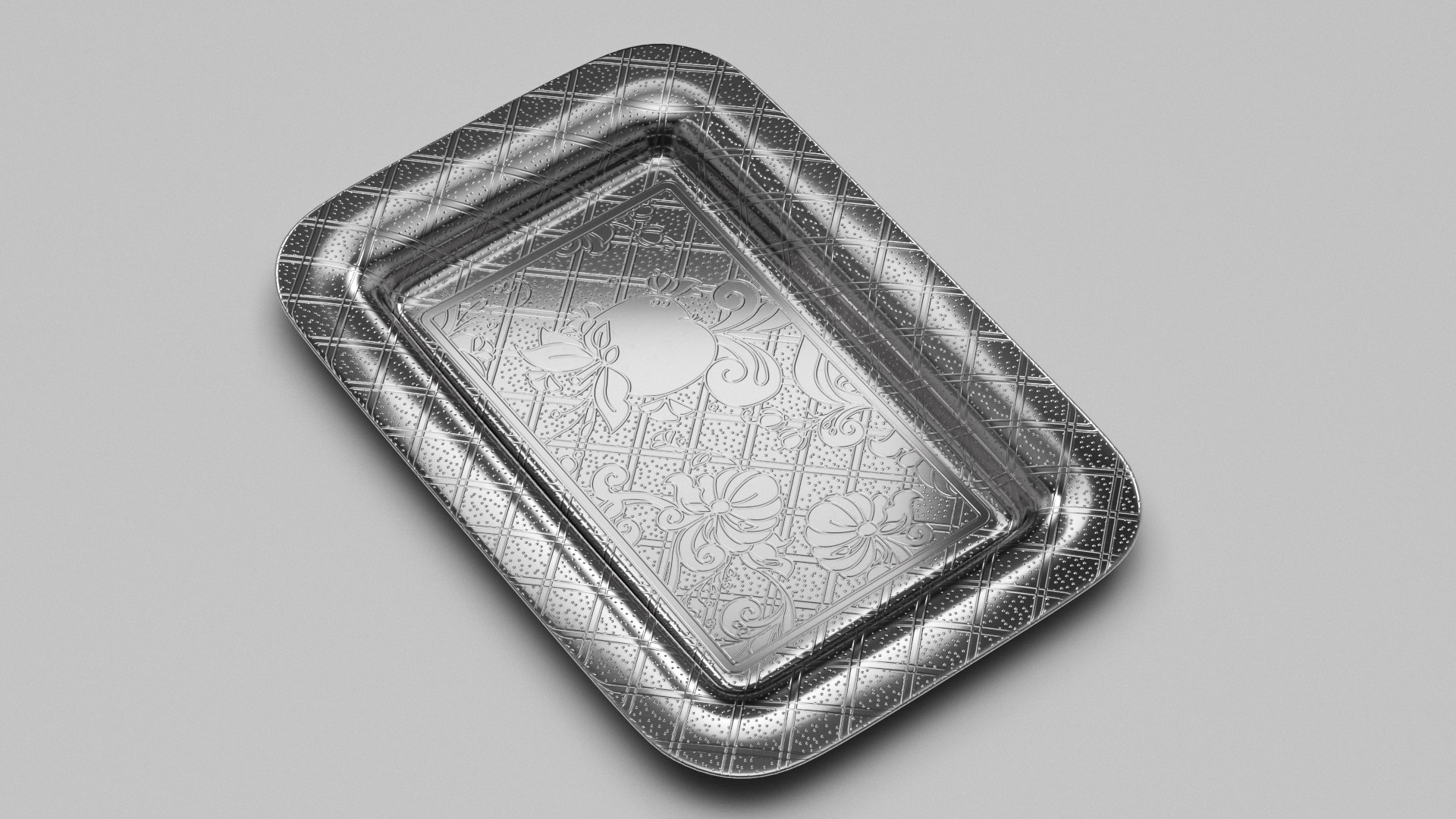 Silverplate Model - TurboSquid 1323815