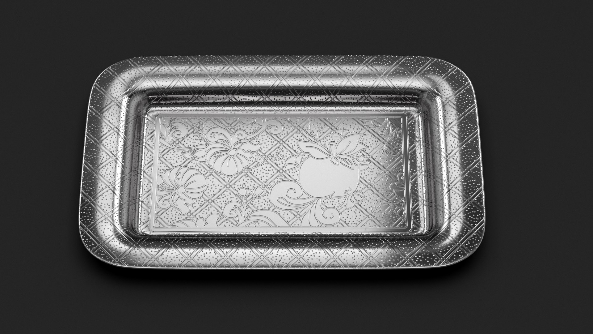 Silverplate Model - TurboSquid 1323815