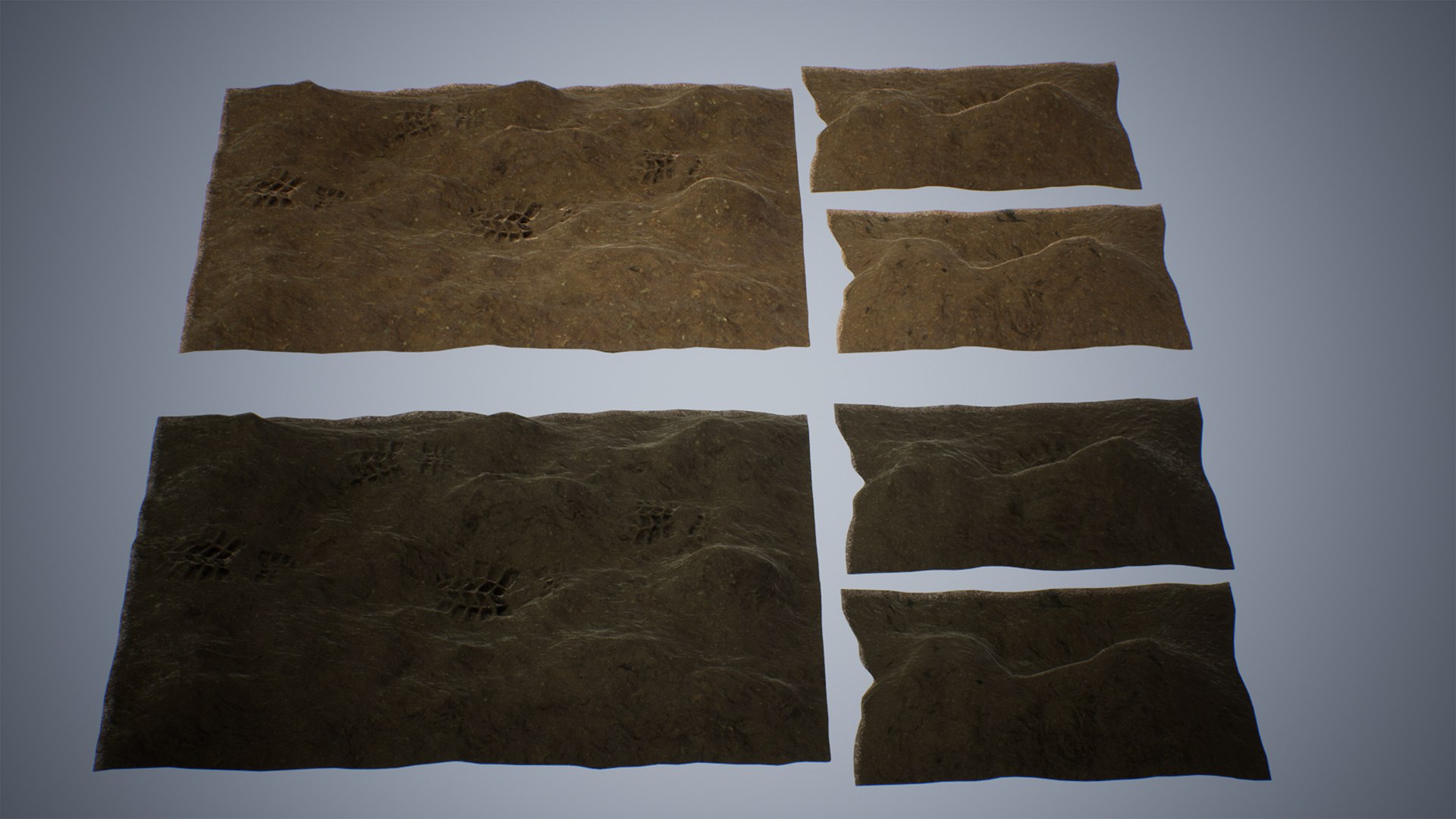 Mud Package 16 Assets 3D - TurboSquid 2115050