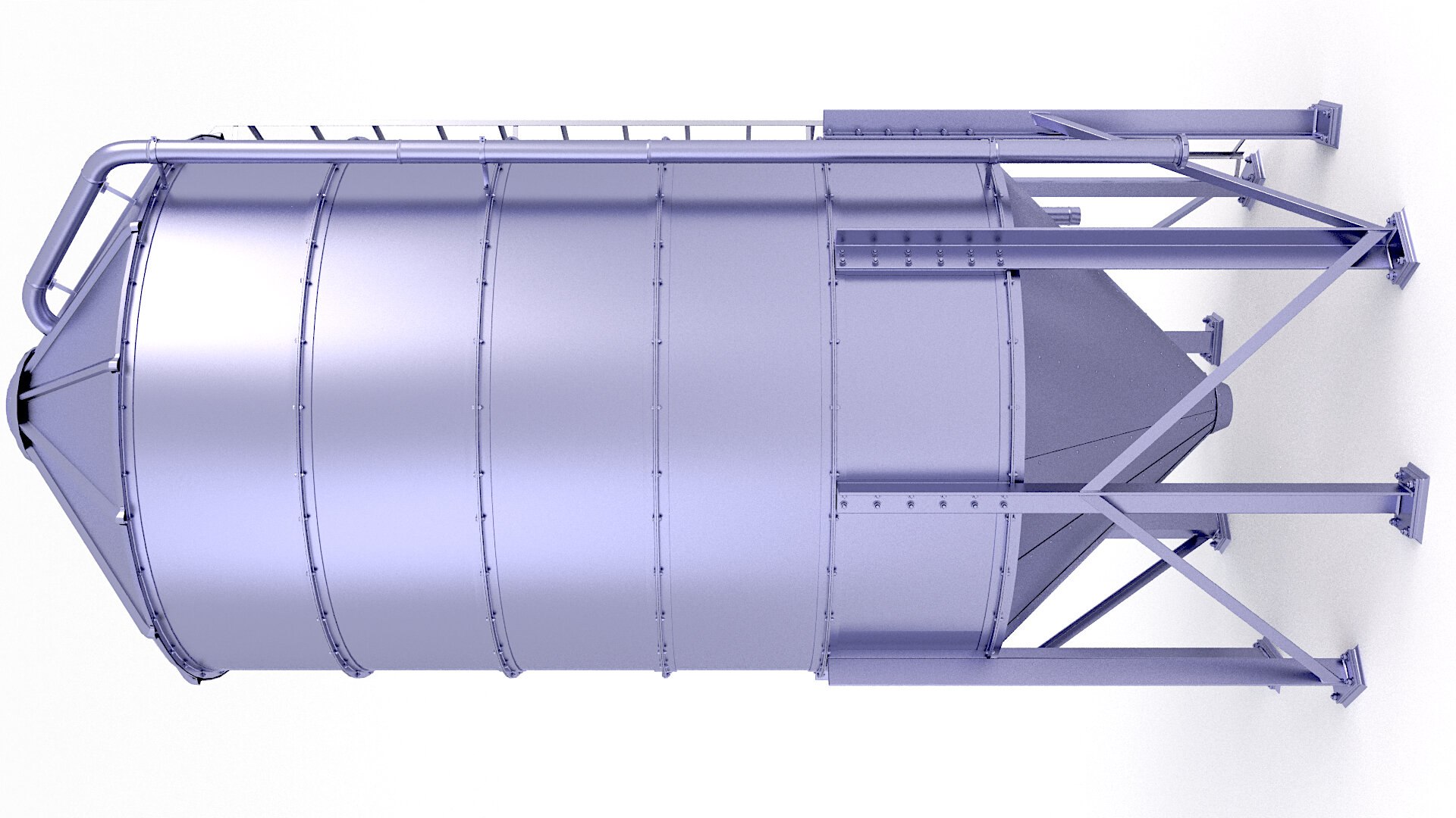 Hopper Silo 15 3D Model - TurboSquid 1745732