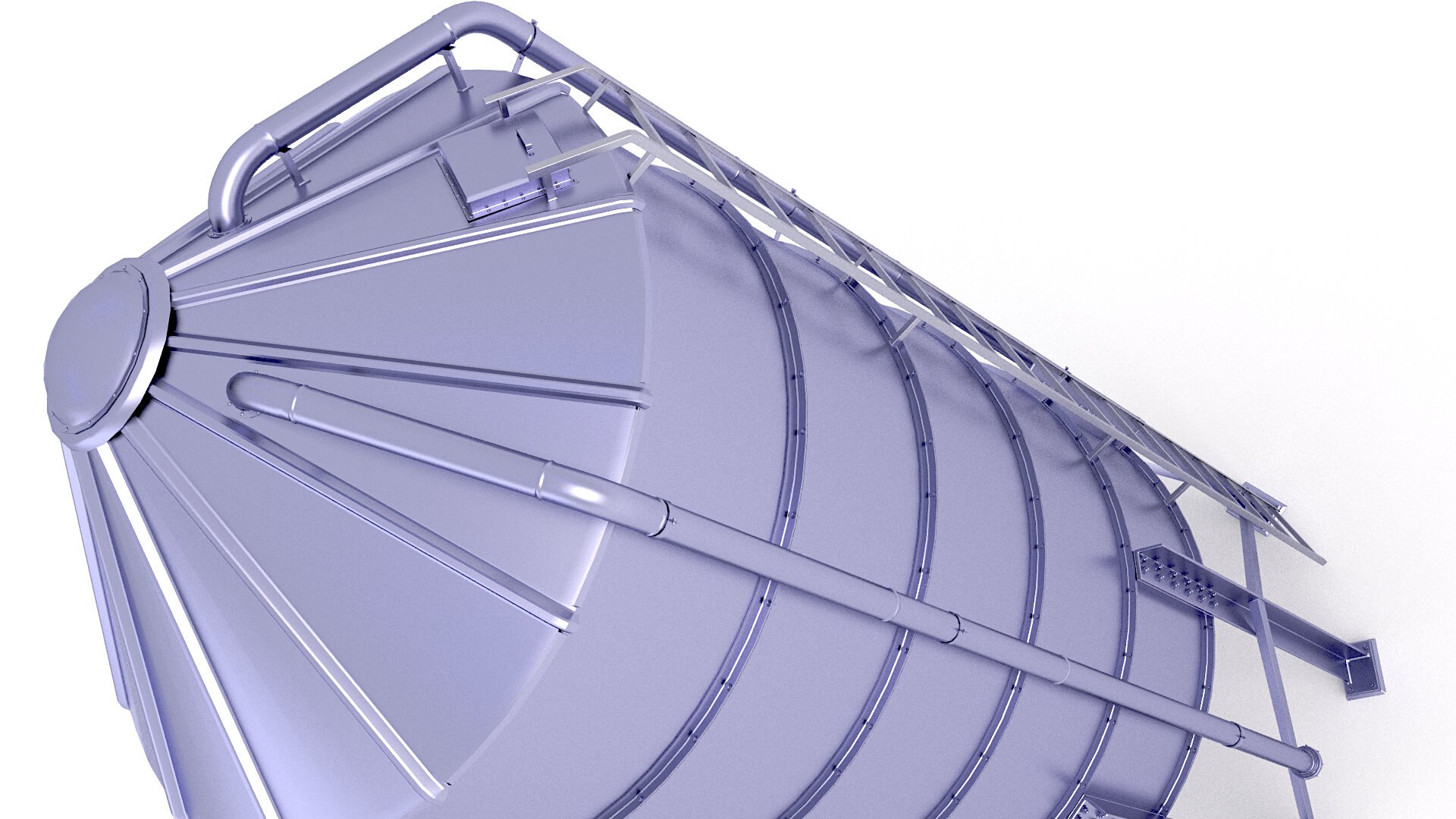 Hopper Silo 15 3D Model - TurboSquid 1745732