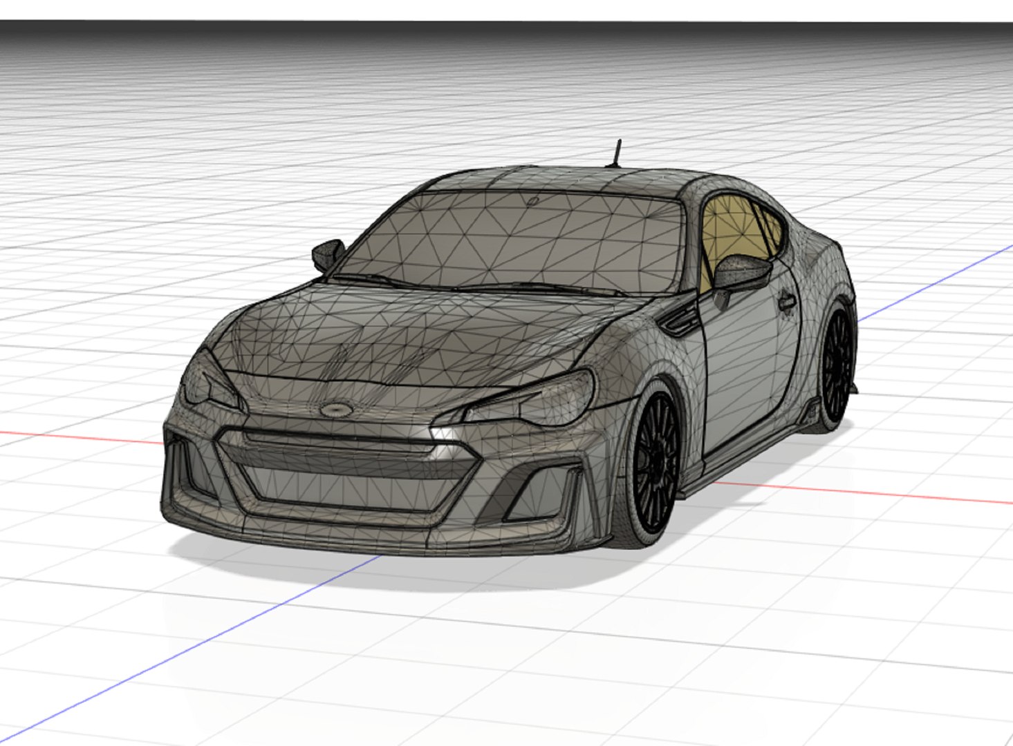3D Model TOYOTA GT 86 2020 TRD VERSION - TurboSquid 1748444