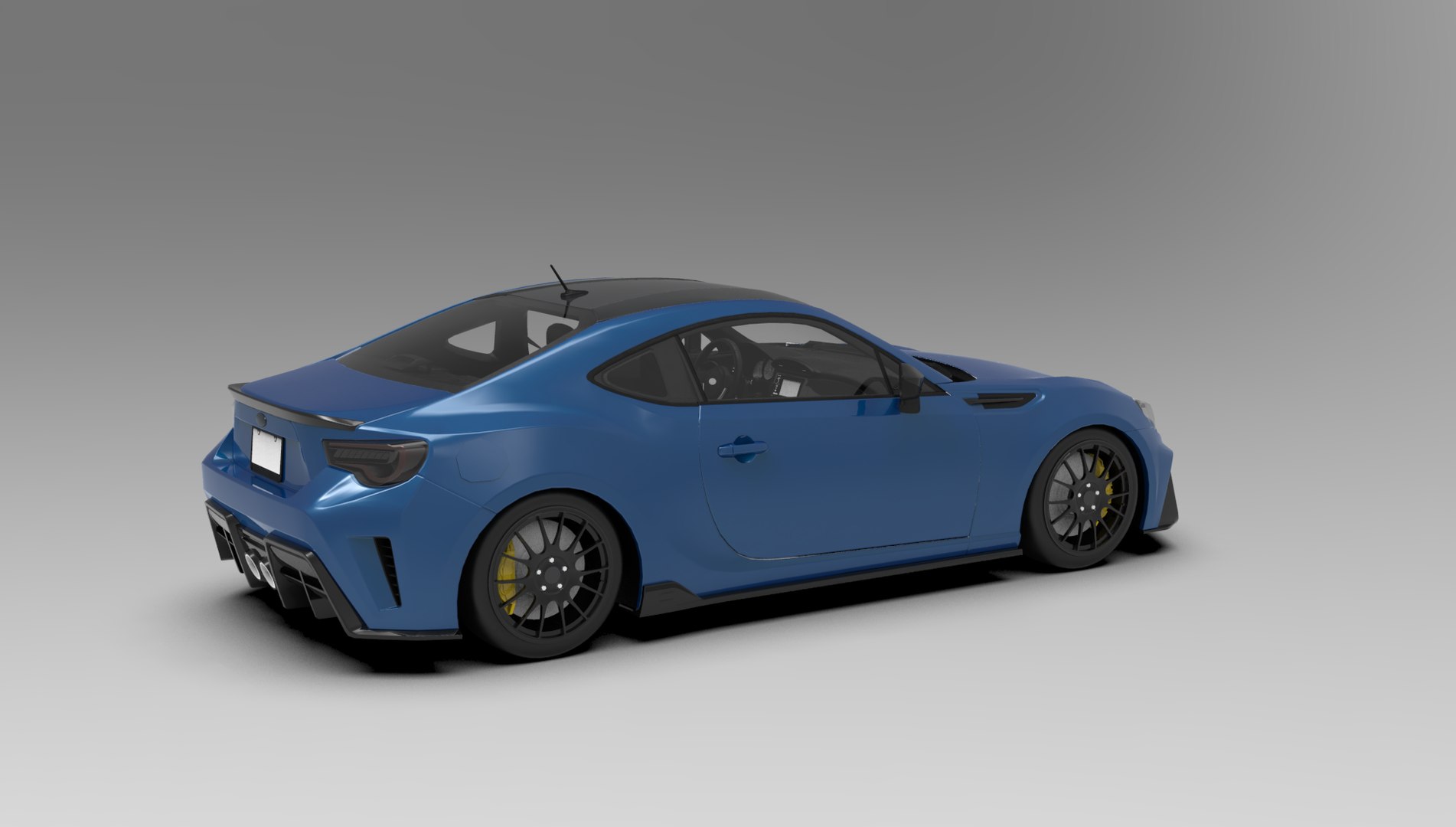 3D Model TOYOTA GT 86 2020 TRD VERSION - TurboSquid 1748444