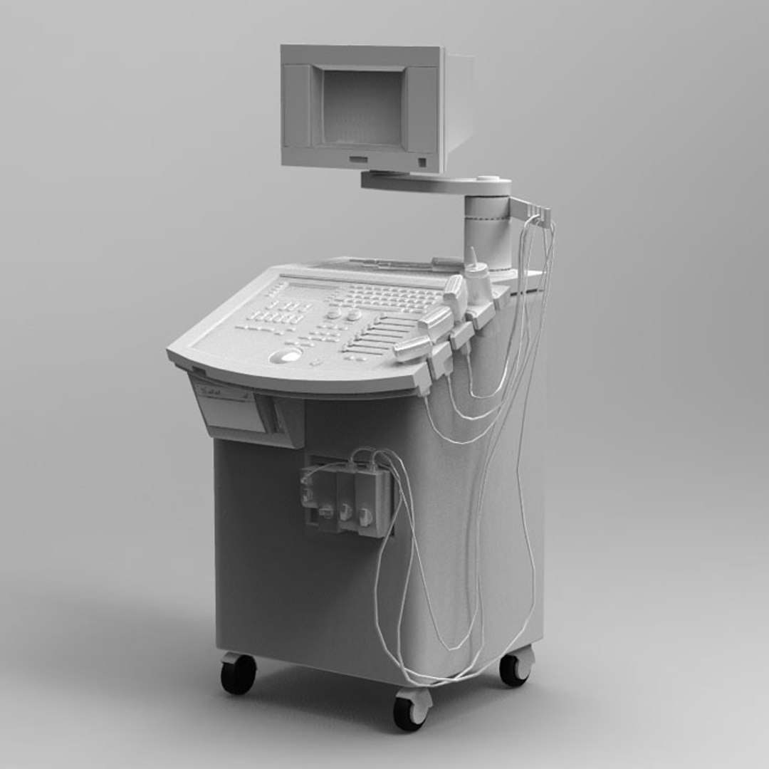 Ultrasound Machine 3d Obj