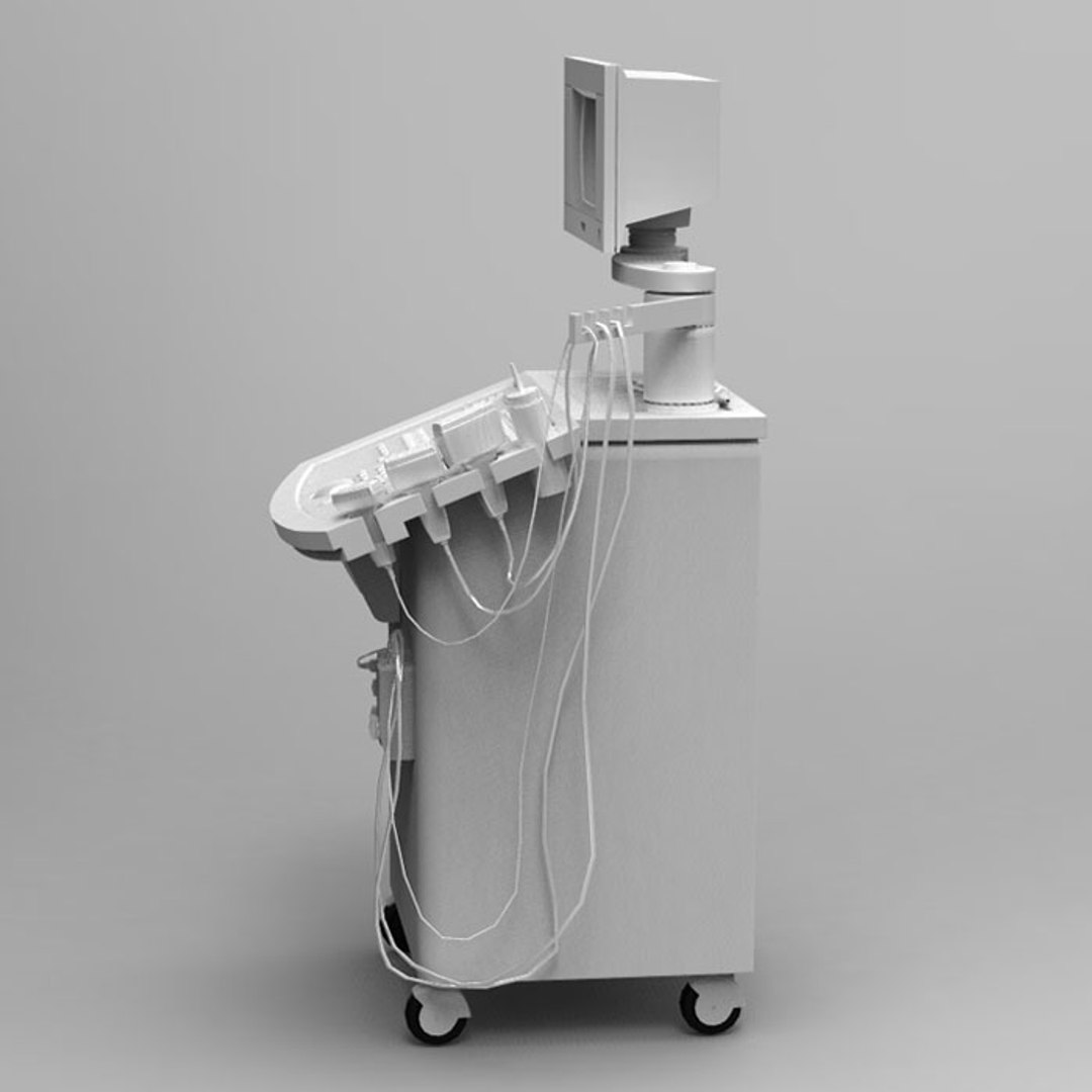 Ultrasound Machine 3d Obj