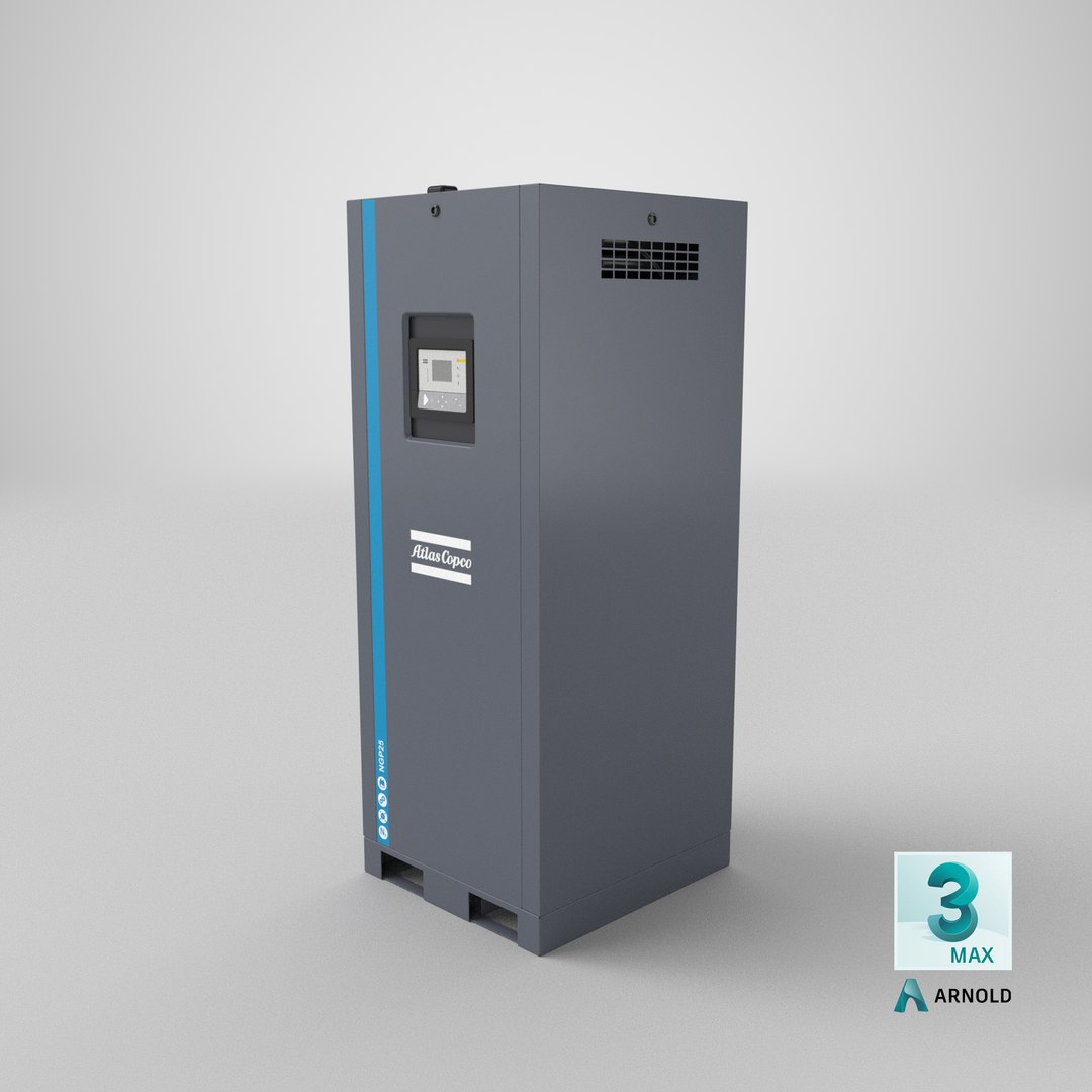 Atlas Copco NGP PSA Nitrogen Generator 3D Model - TurboSquid 1856527