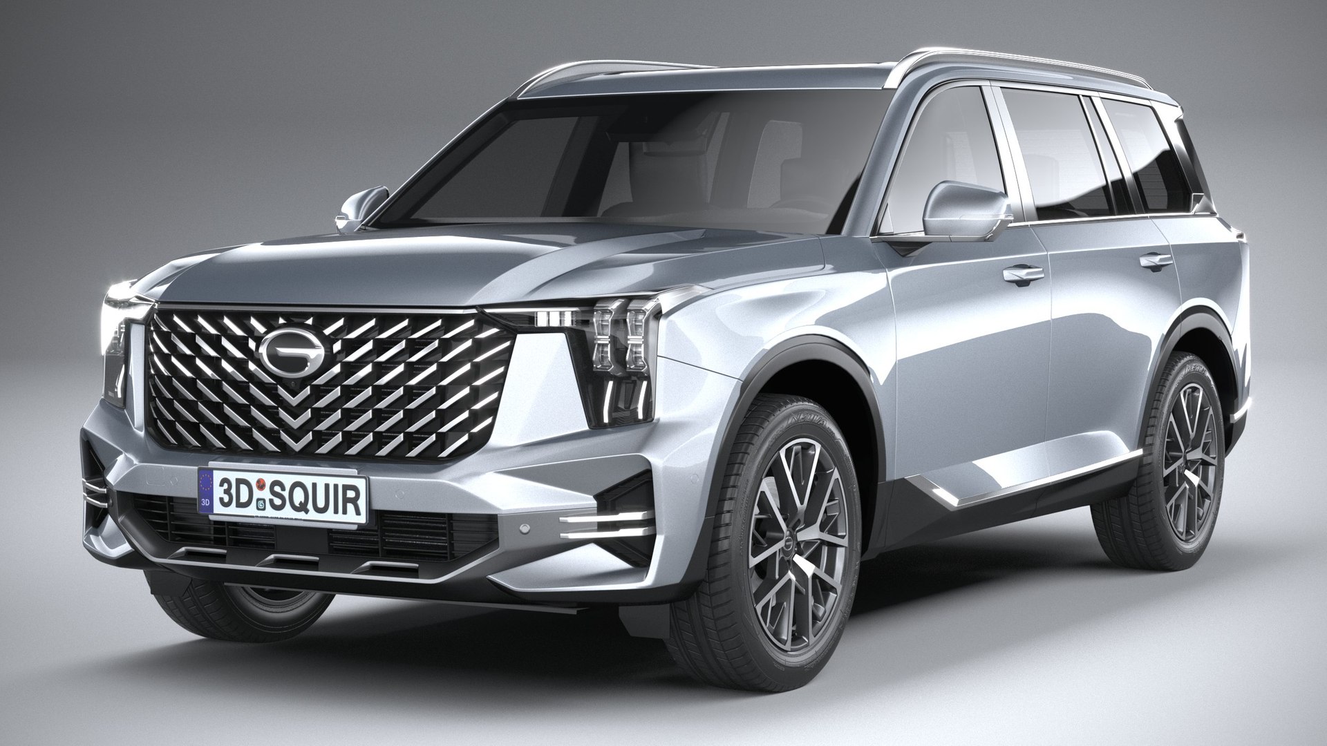 3D GAC Trumpchi GS8 2022 Model - TurboSquid 1972225