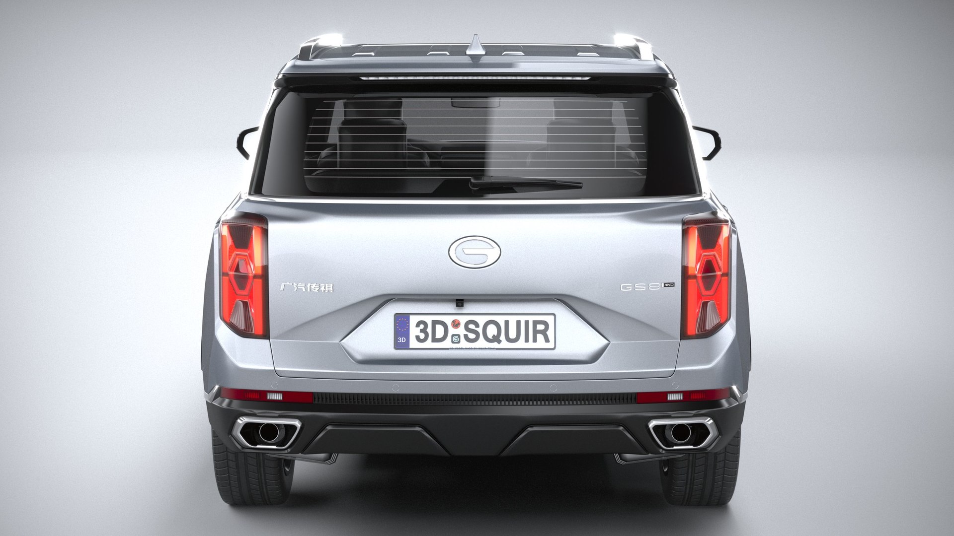 3D GAC Trumpchi GS8 2022 Model - TurboSquid 1972225