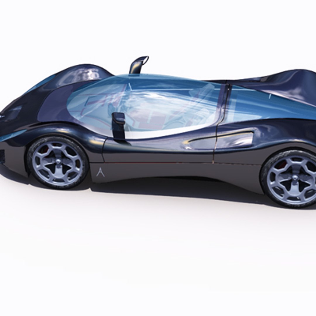 aurora car concept obj