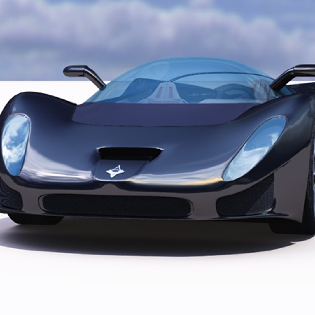 aurora car concept obj