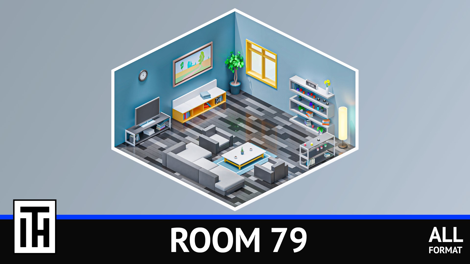 Room 79 3D Model - TurboSquid 2158379