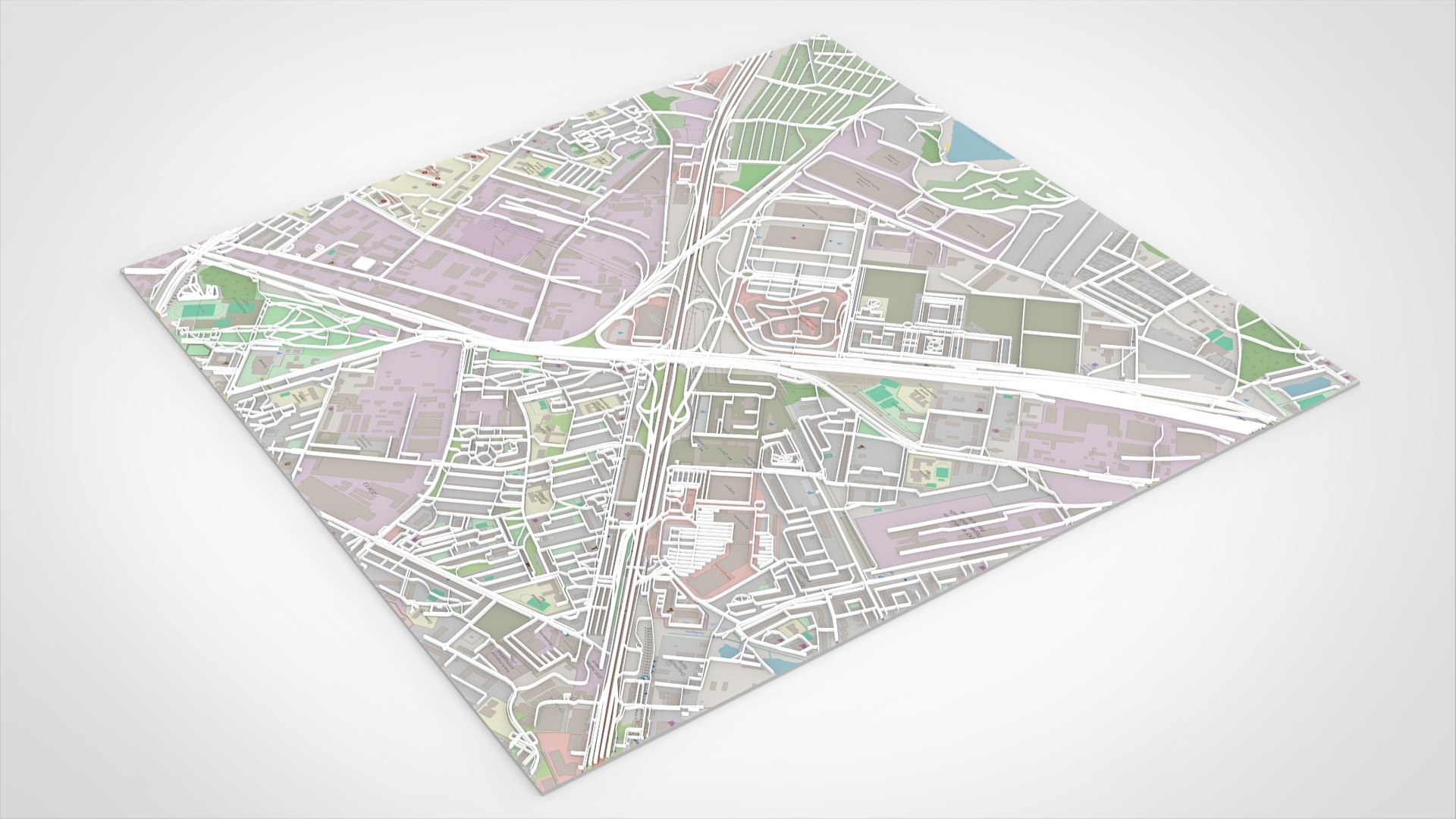 3D Streets And Roads Lyubertsy Moscow Region - TurboSquid 2349477