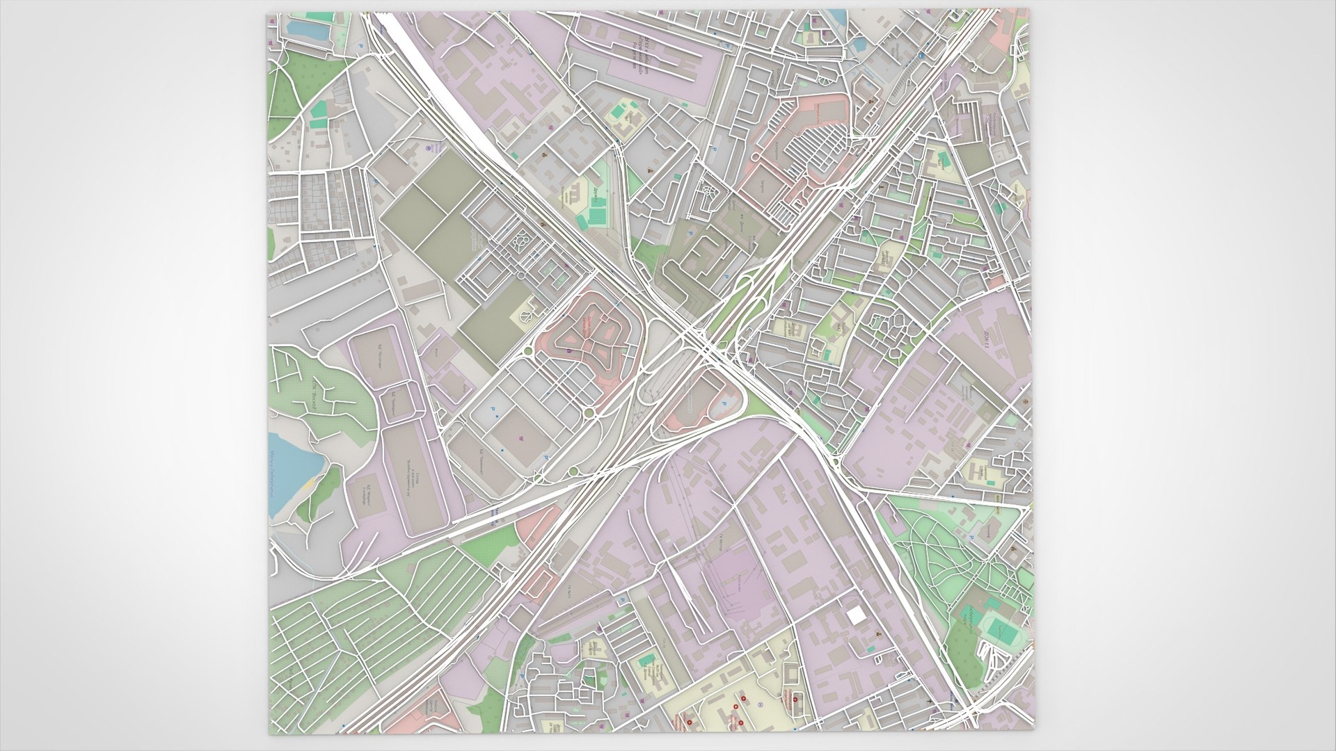3D Streets And Roads Lyubertsy Moscow Region - TurboSquid 2349477
