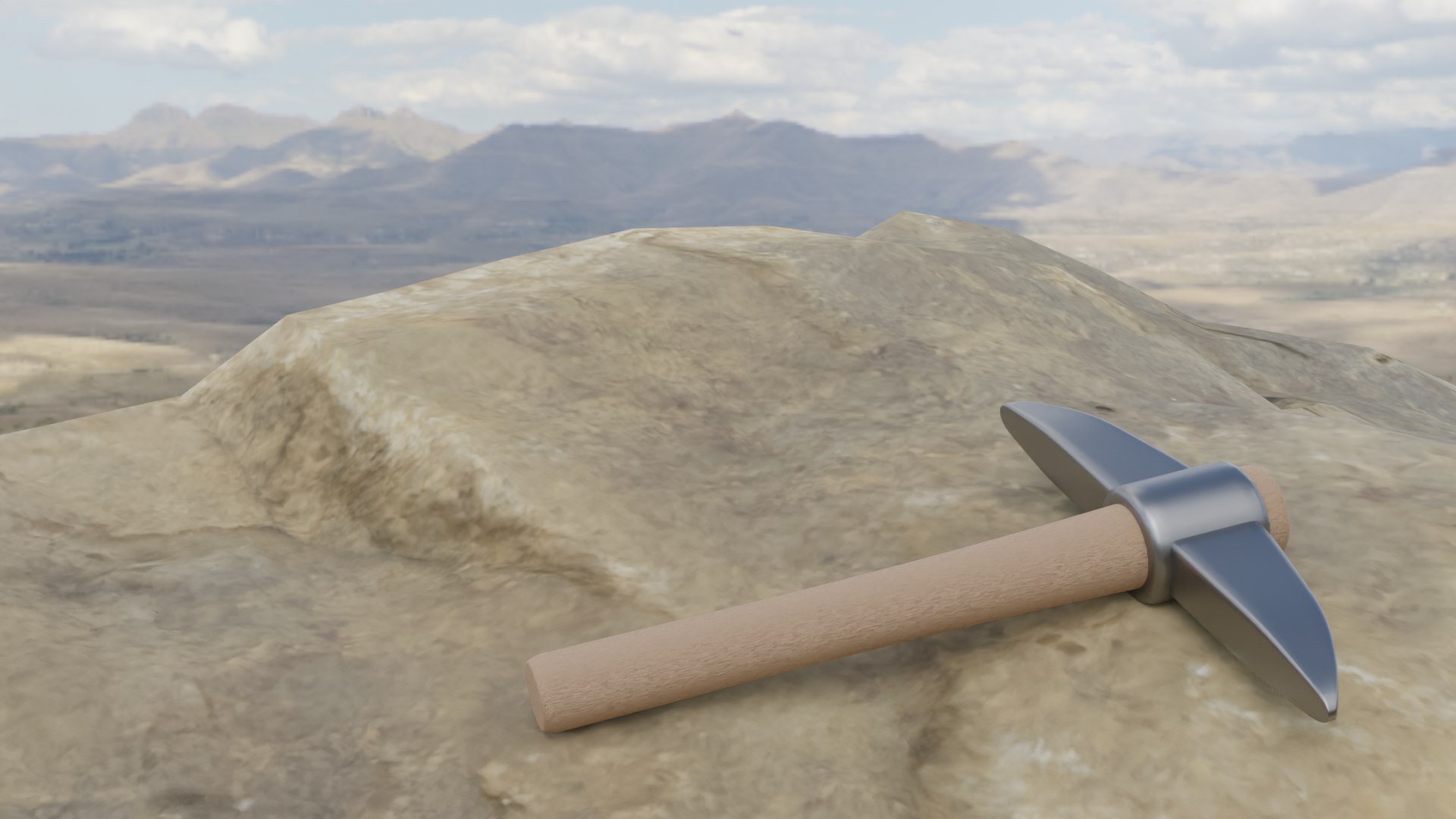 Pickaxe 3D model 3D model - TurboSquid 1976689