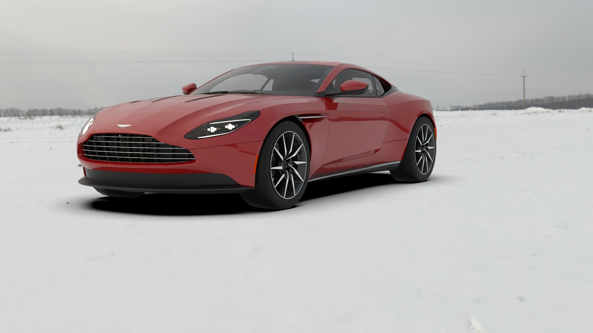 Aston Martin DB11 3D Model - TurboSquid 1997662