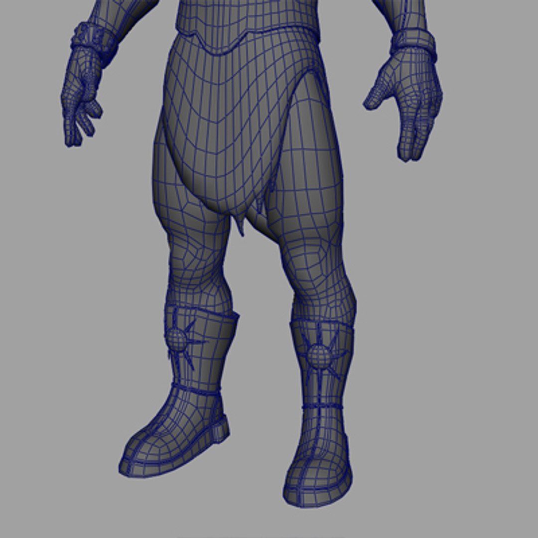 Death Dealer Character 3d Model