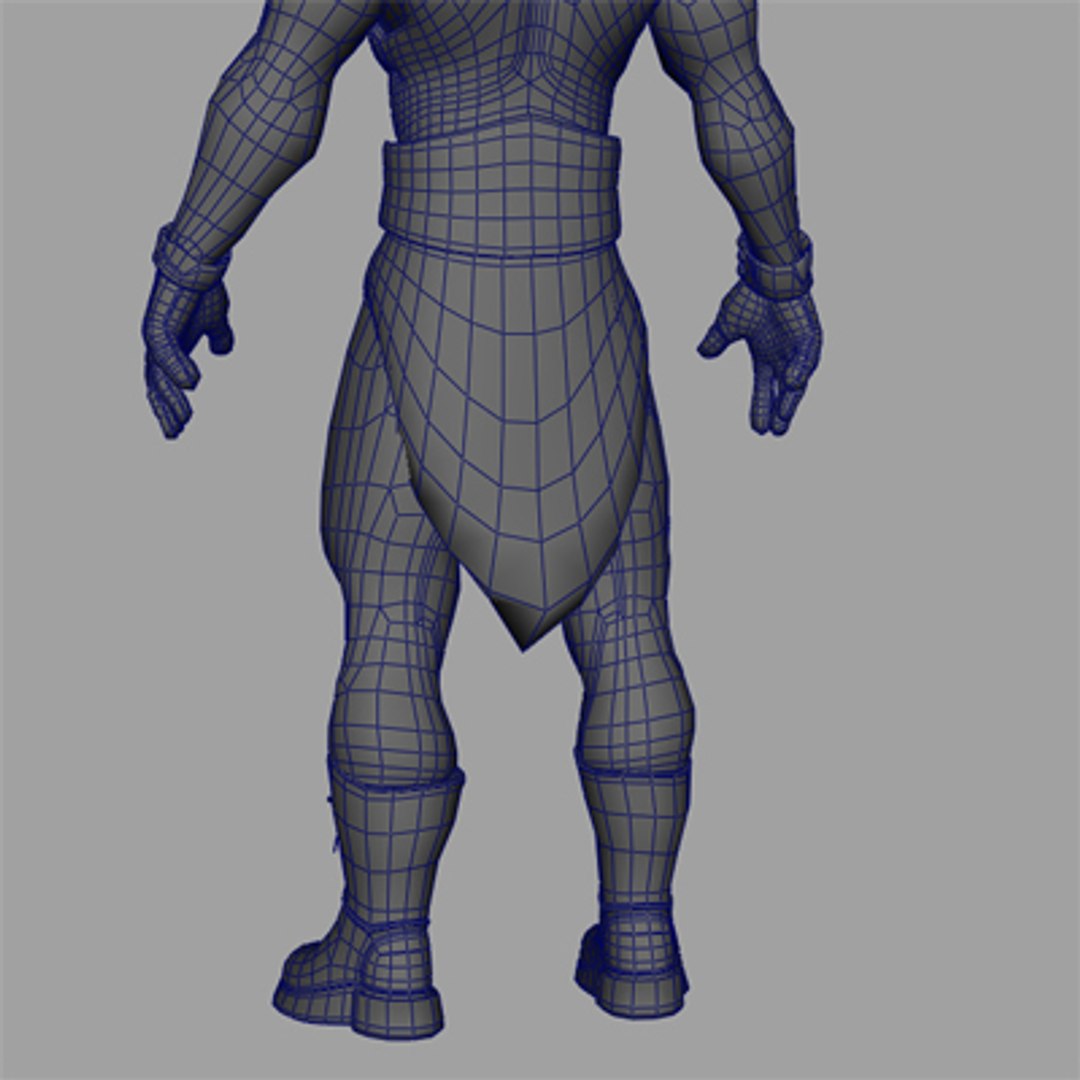 Death Dealer Character 3d Model