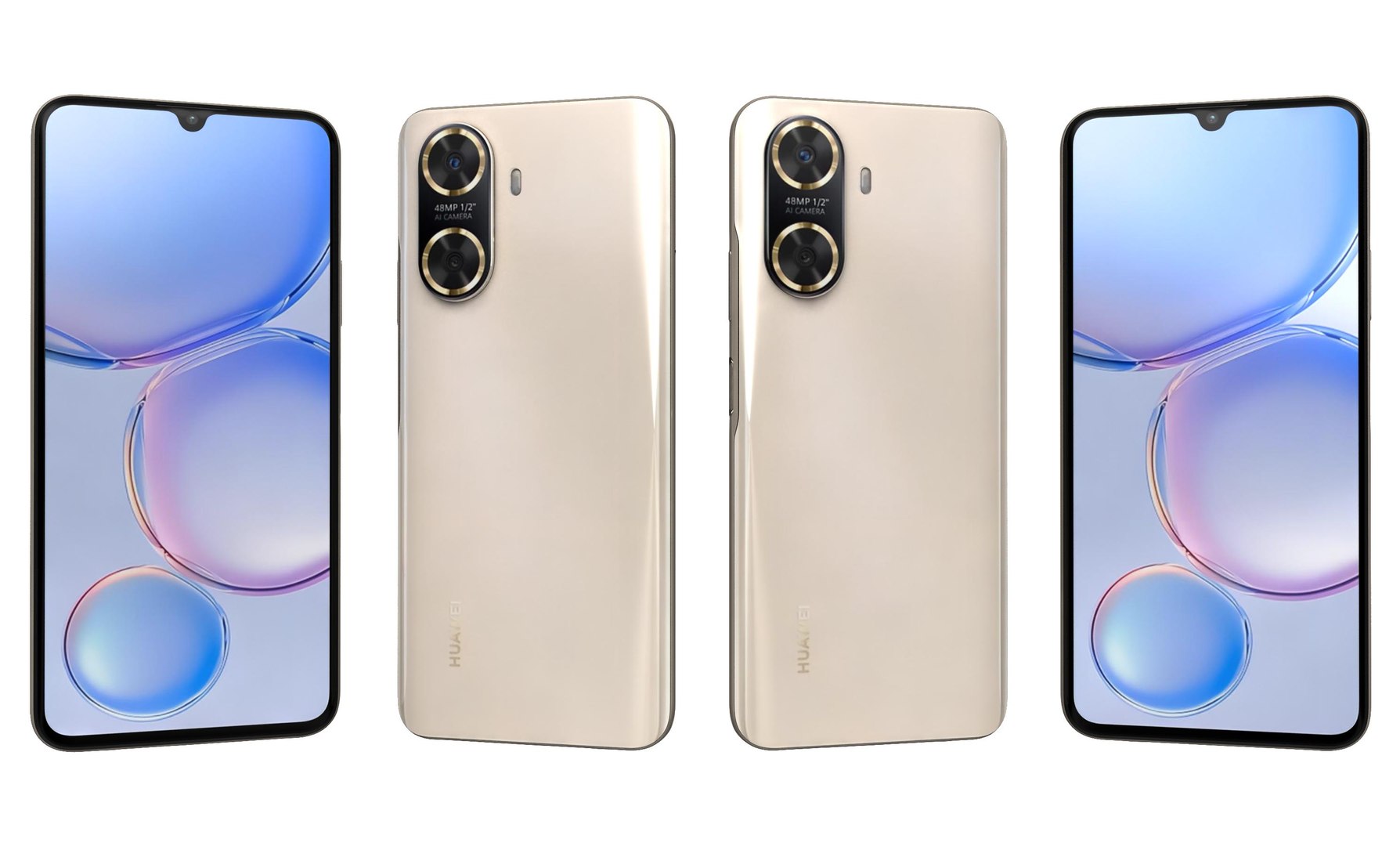 Huawei Enjoy 60 Gold 3D Model - TurboSquid 2057992