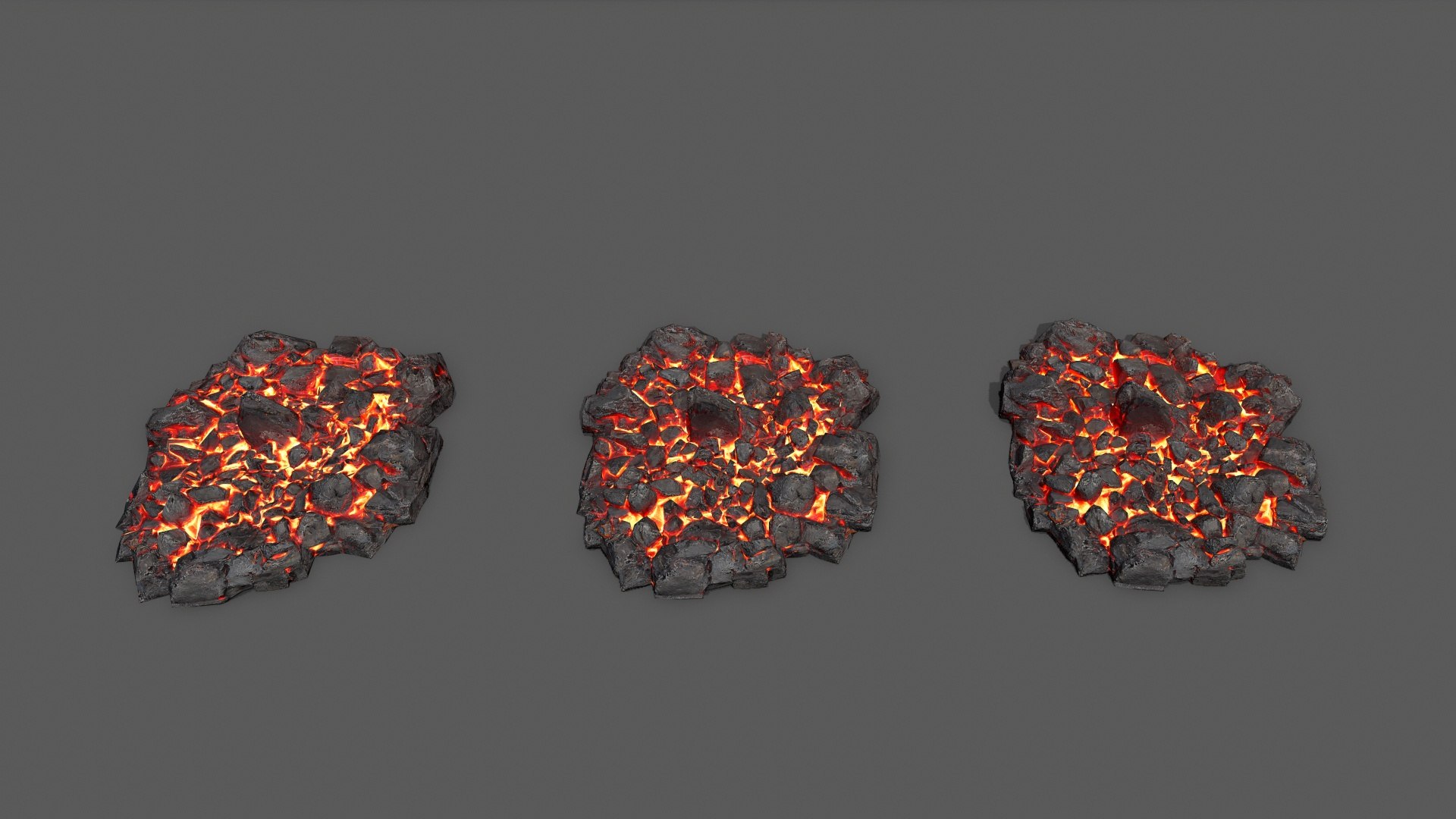 3D Lava Rocks Model - TurboSquid 2291278