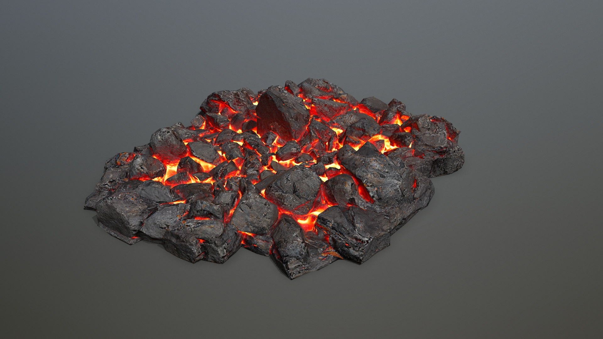 3D Lava Rocks Model - TurboSquid 2291278