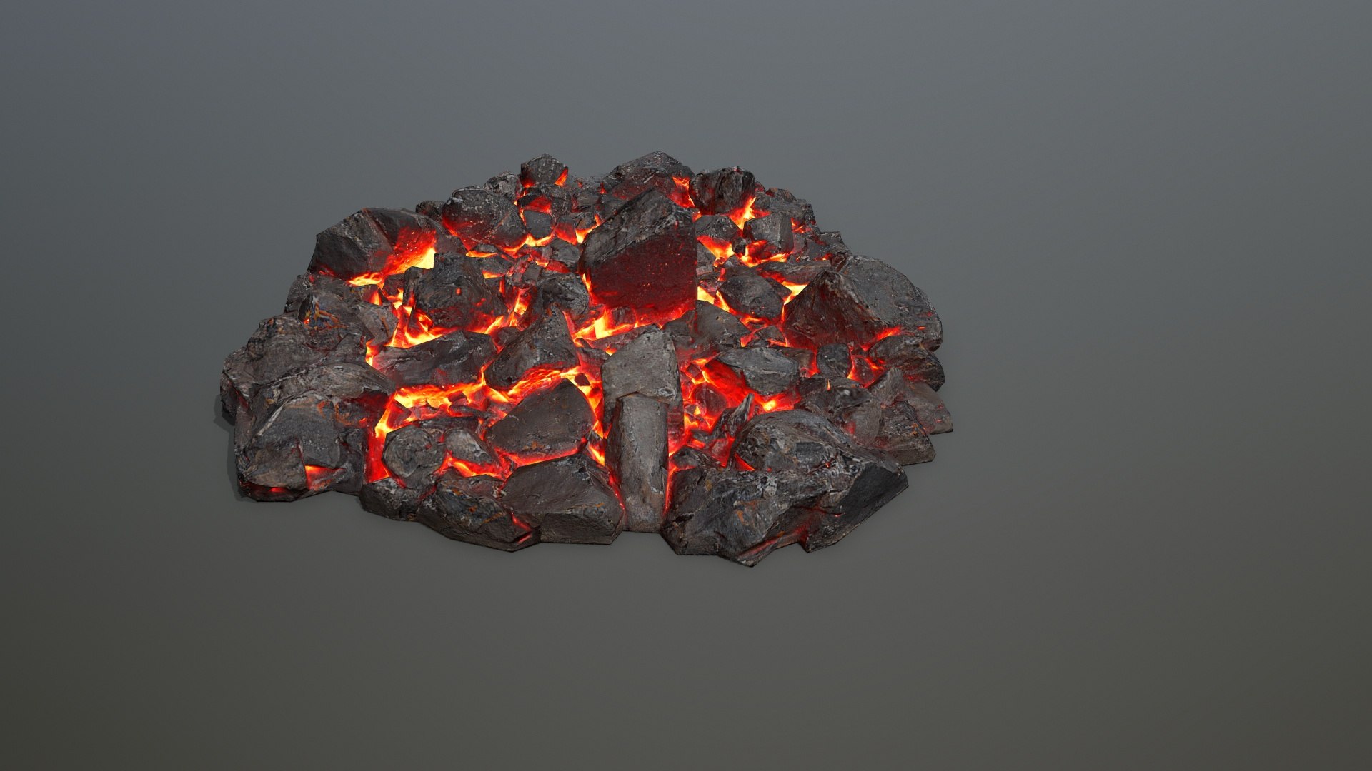 3D Lava Rocks Model - TurboSquid 2291278